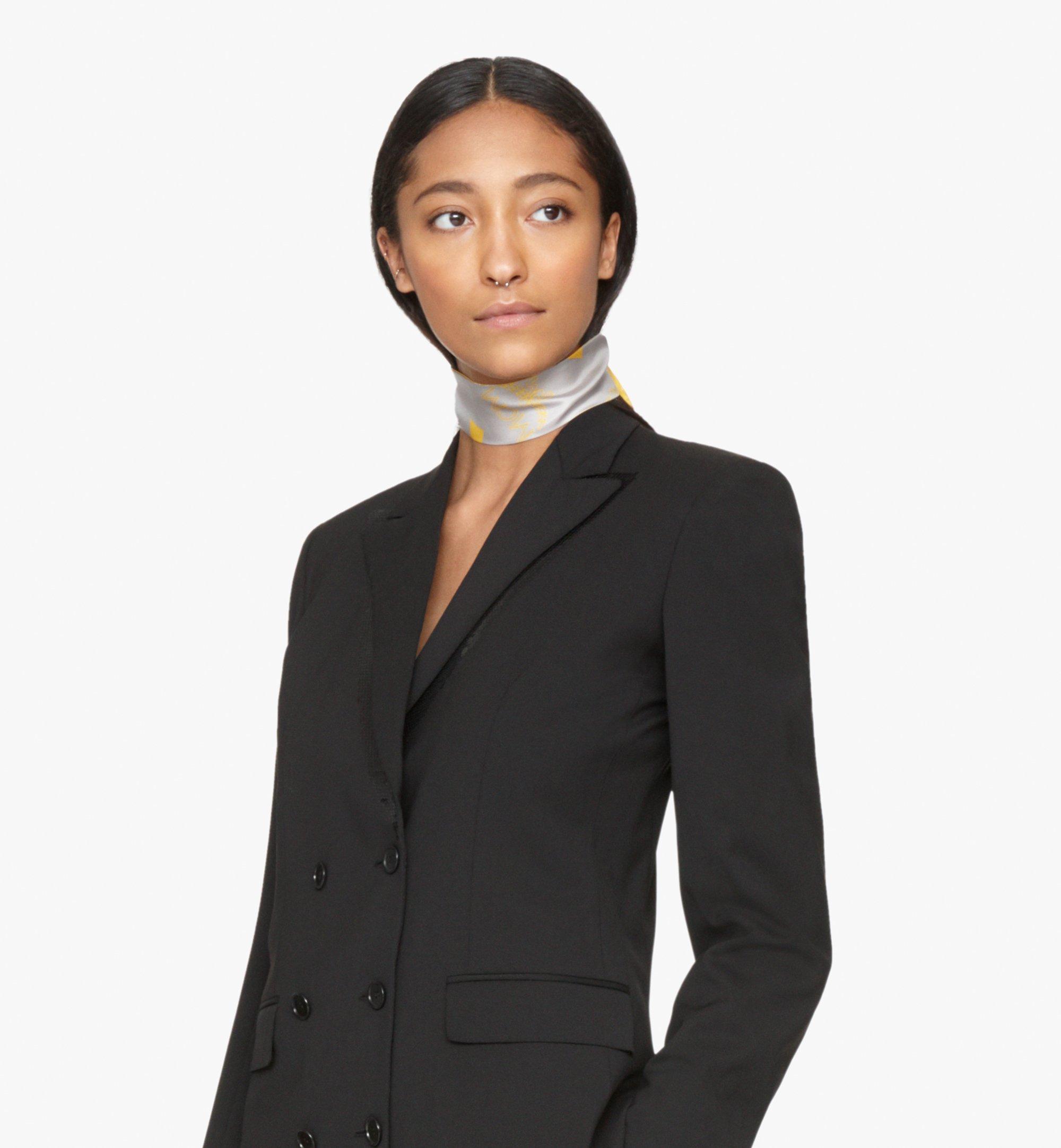 Monogram Silk Twilly Scarf | semashow.com