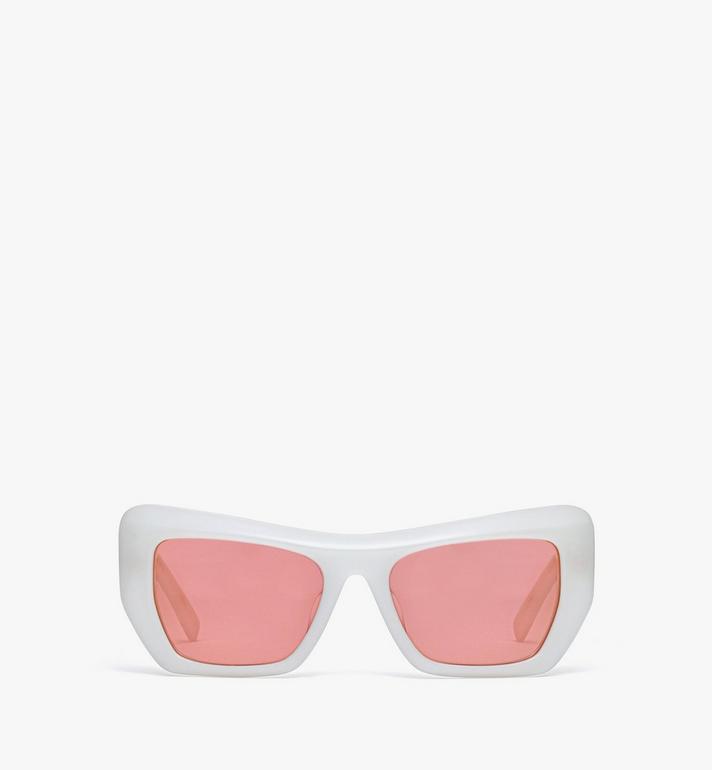 Universal Fit Unisex Square Sunglasses White | MCM ®US Universal Fit Unisex Square Sunglasses White | MCM ®US