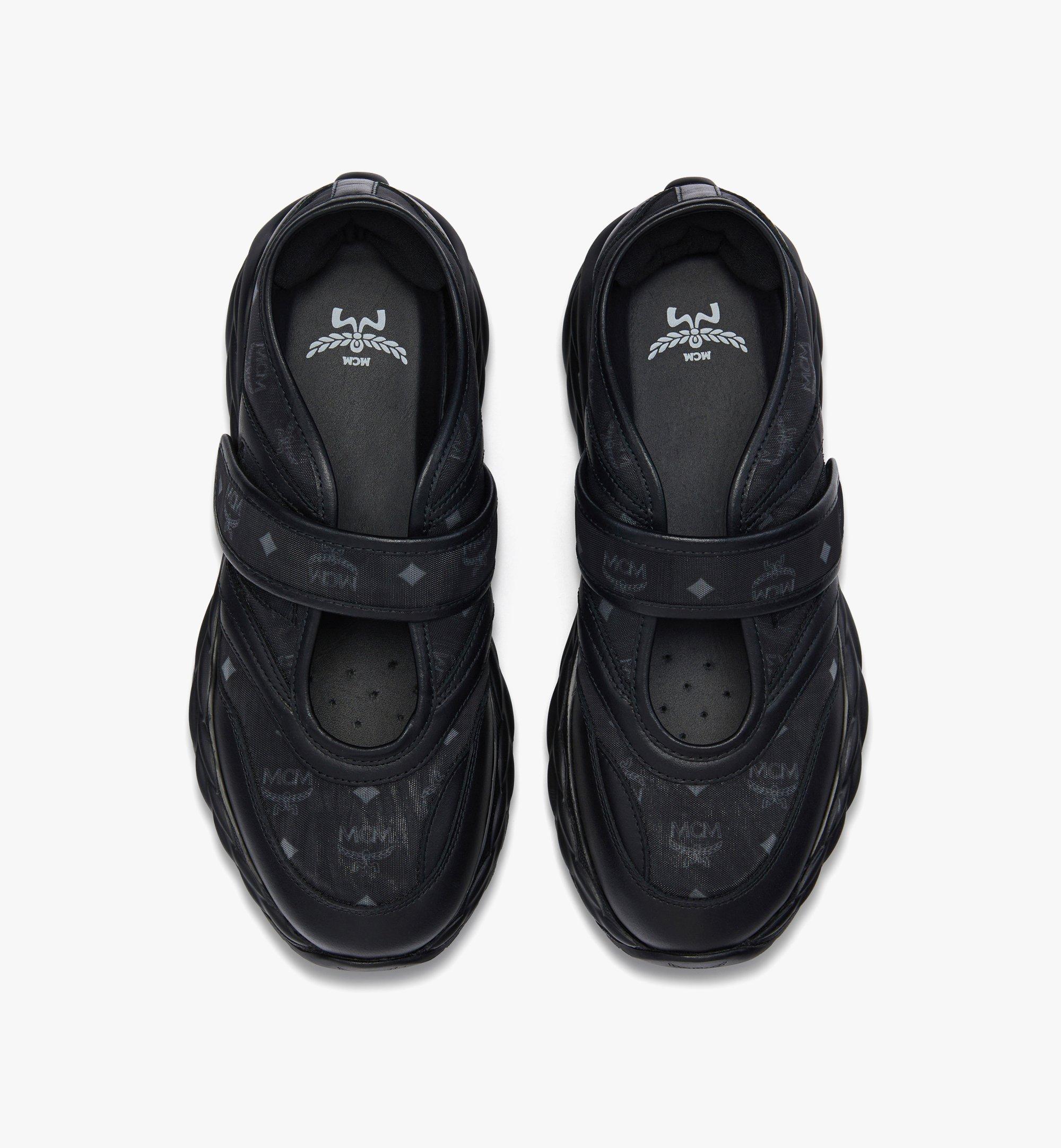 36 IT Skywander Ballerina Sneakers in Monogram Mesh and Leather Black ...