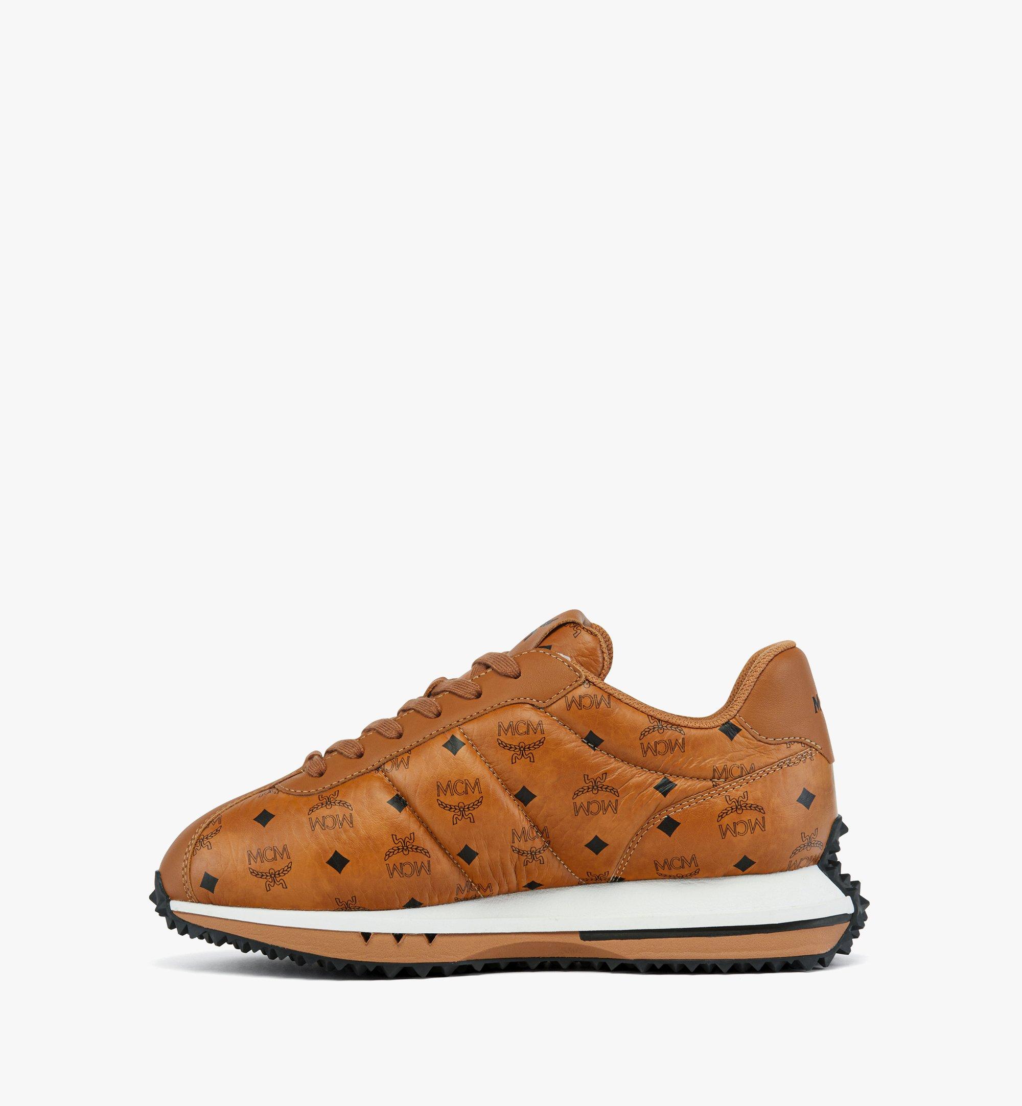 44 IT / M Diamante Sneakers in Quilted Monogram Leather Cognac | MCM ®UK