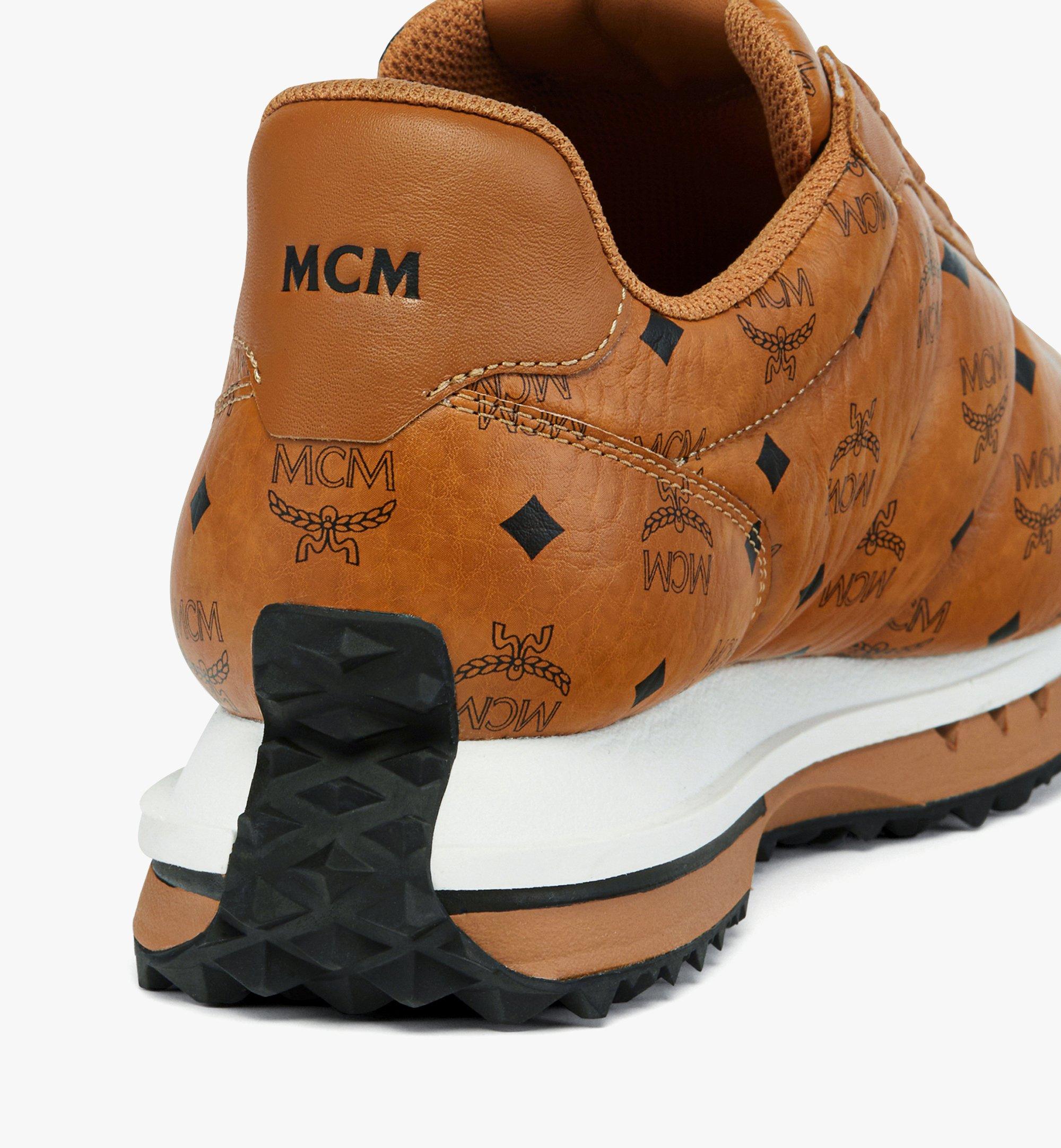 44 IT / M Diamante Sneakers in Quilted Monogram Leather Cognac | MCM ®UK