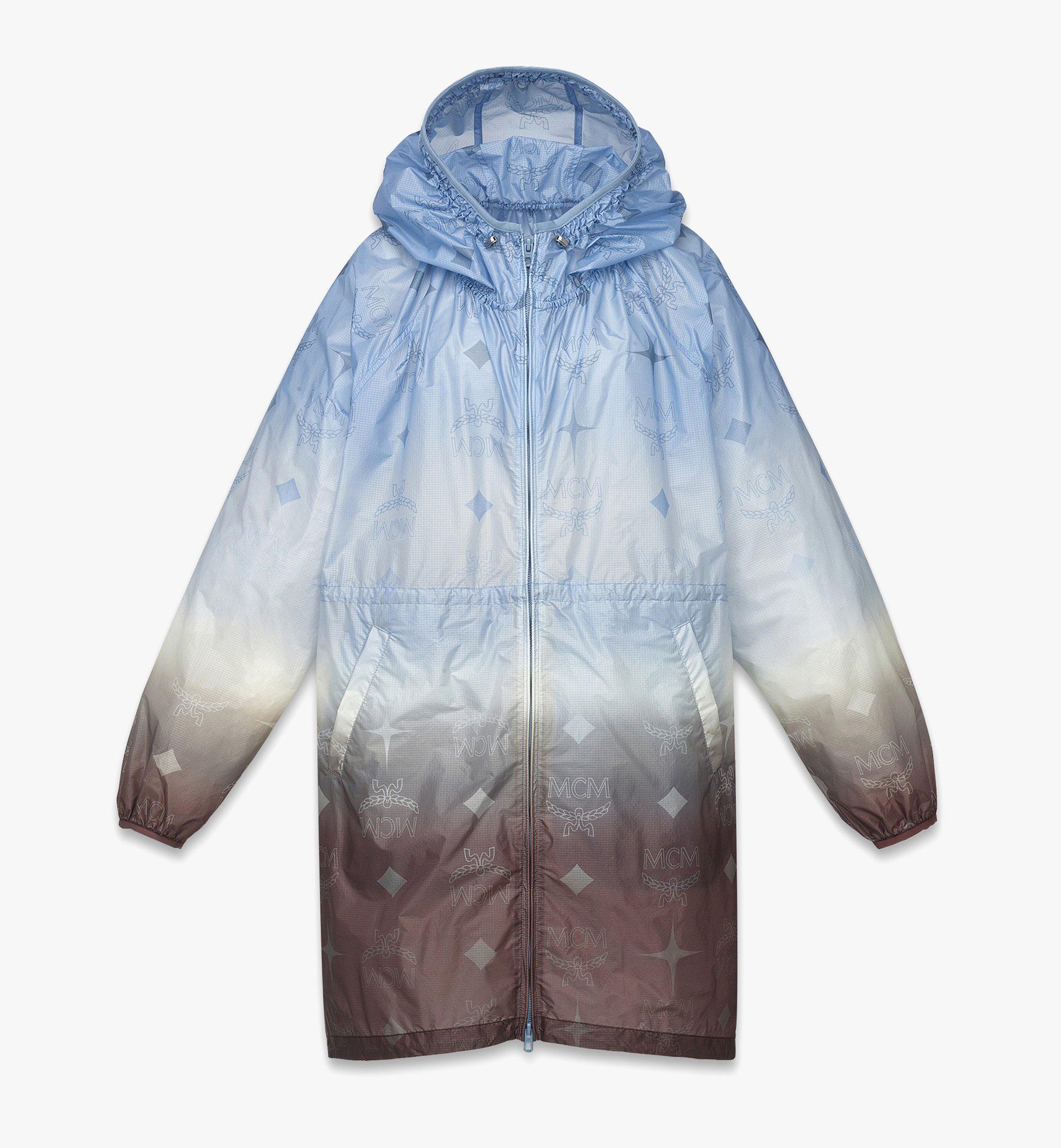 Medium Gradation Monogram Ripstop Nylon Parka Blue | MCM ®JP