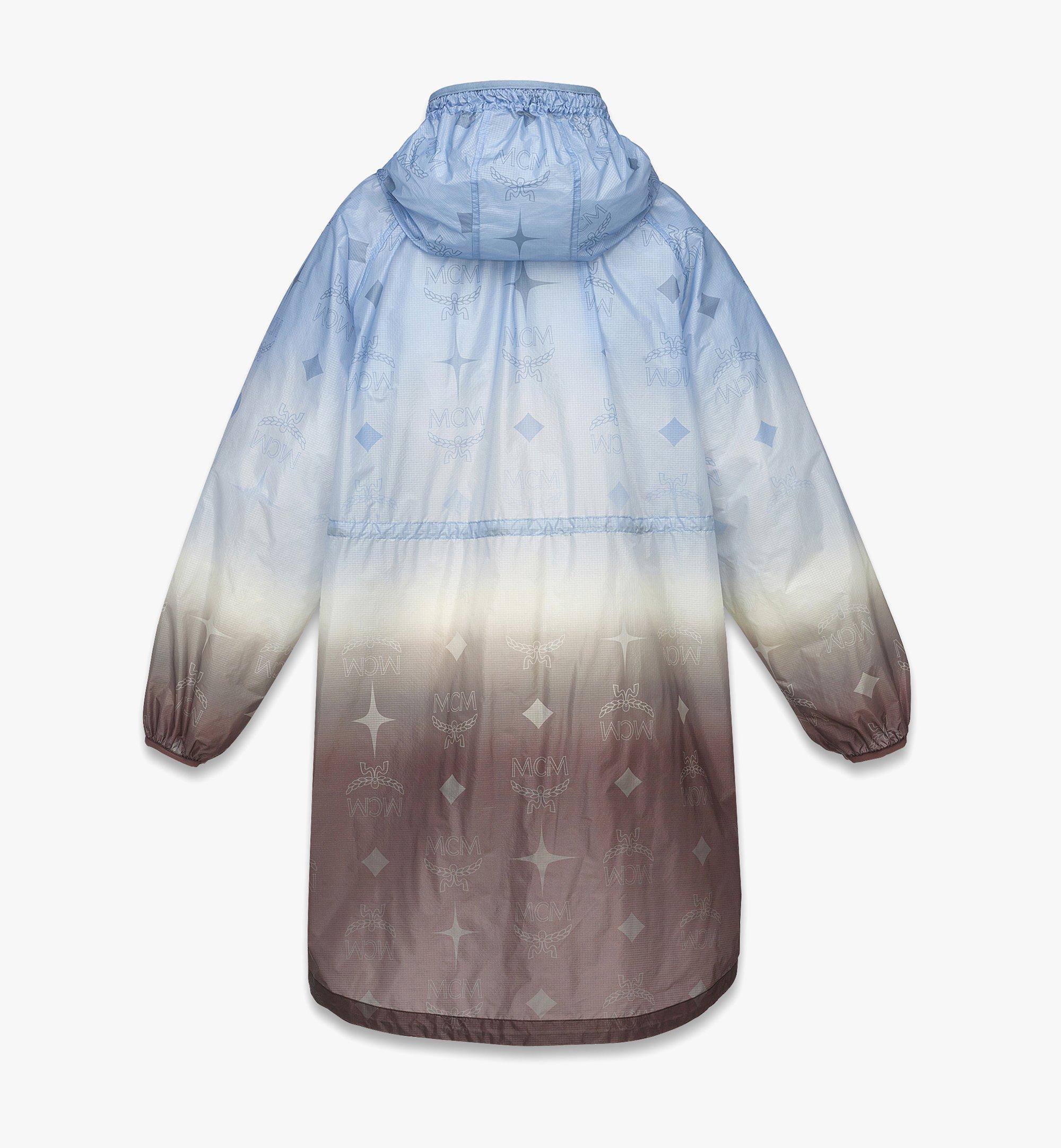 Small Gradation Monogram Ripstop Nylon Parka Blue | MCM ®JP