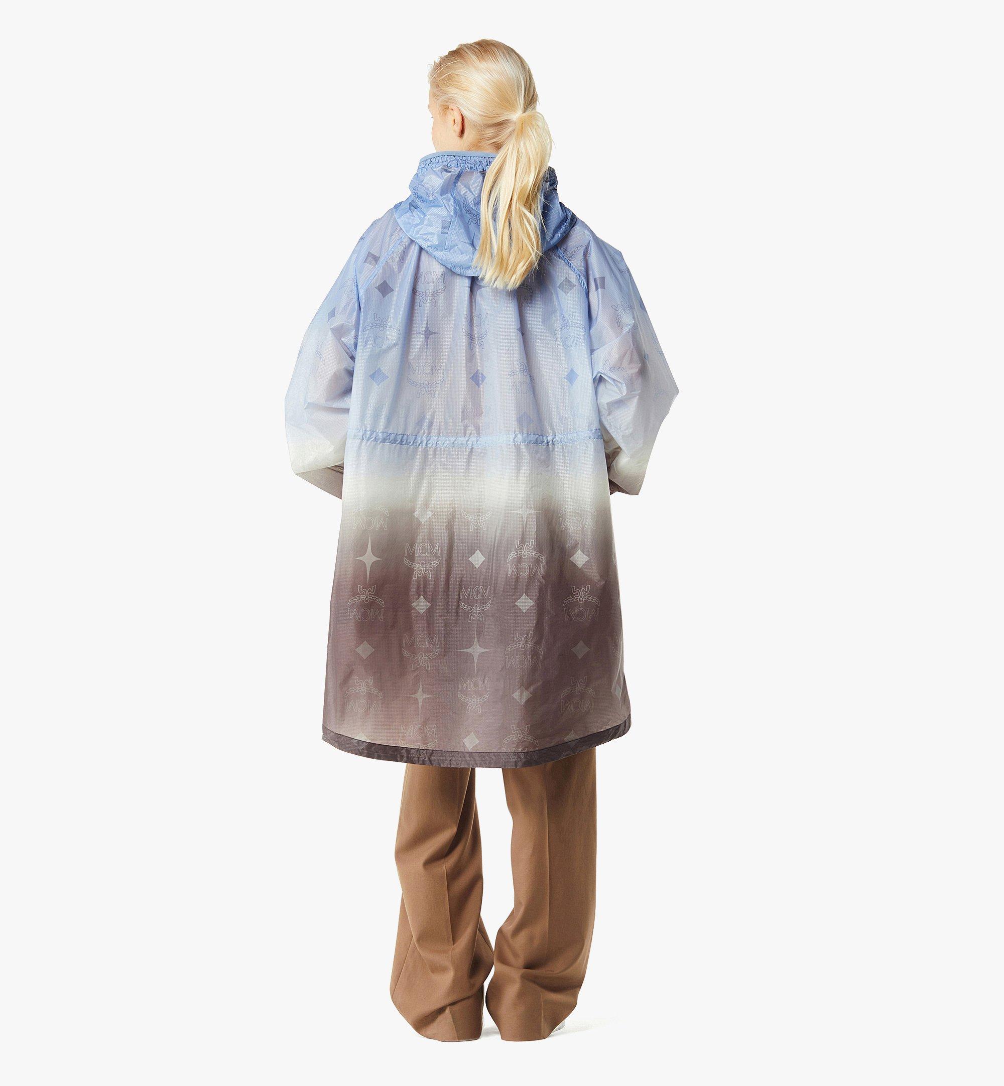 Small Gradation Monogram Ripstop Nylon Parka Blue | MCM ®JP