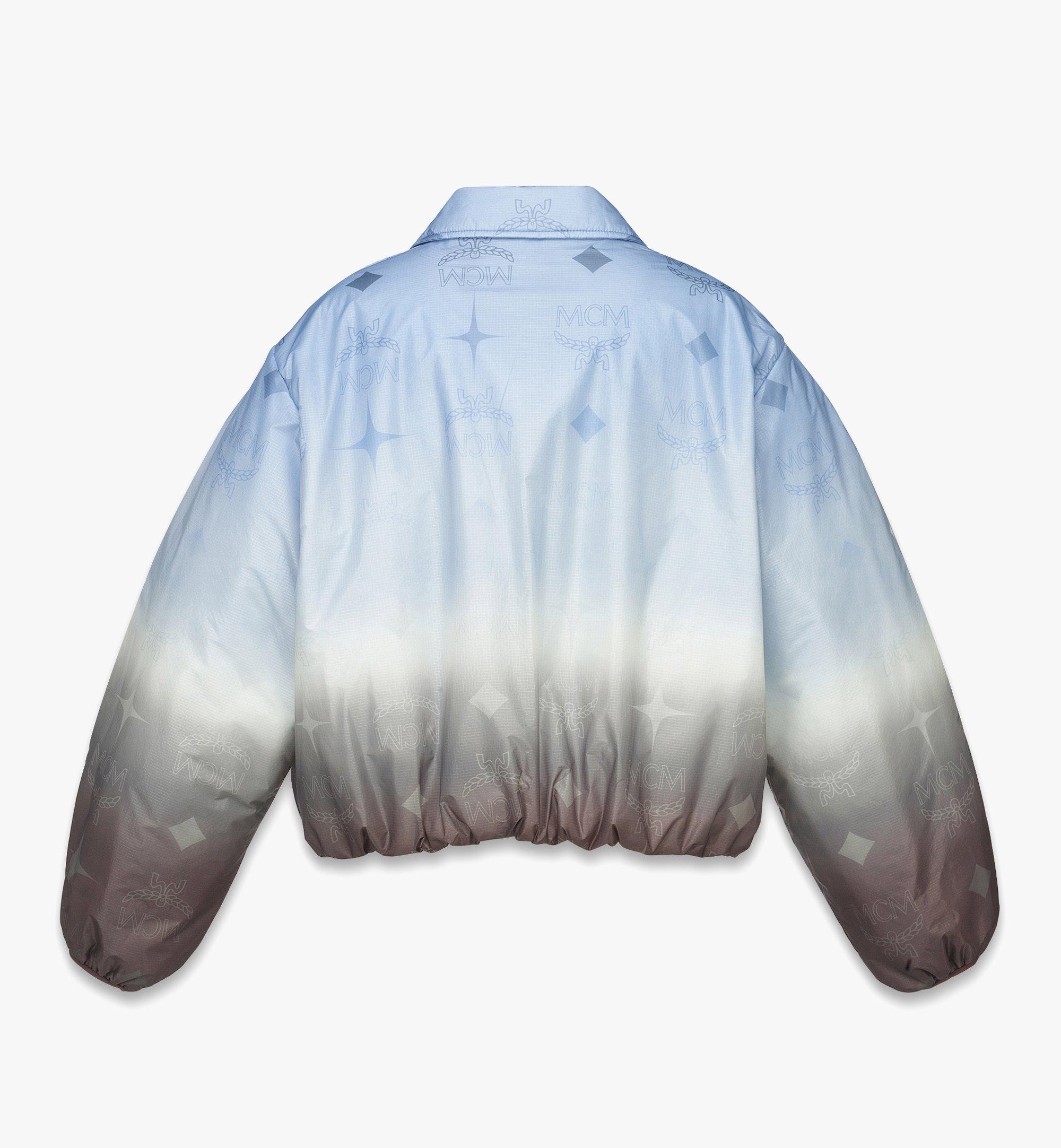 Small Gradation Monogram Ripstop Nylon Jacket Blue | MCM ®JP