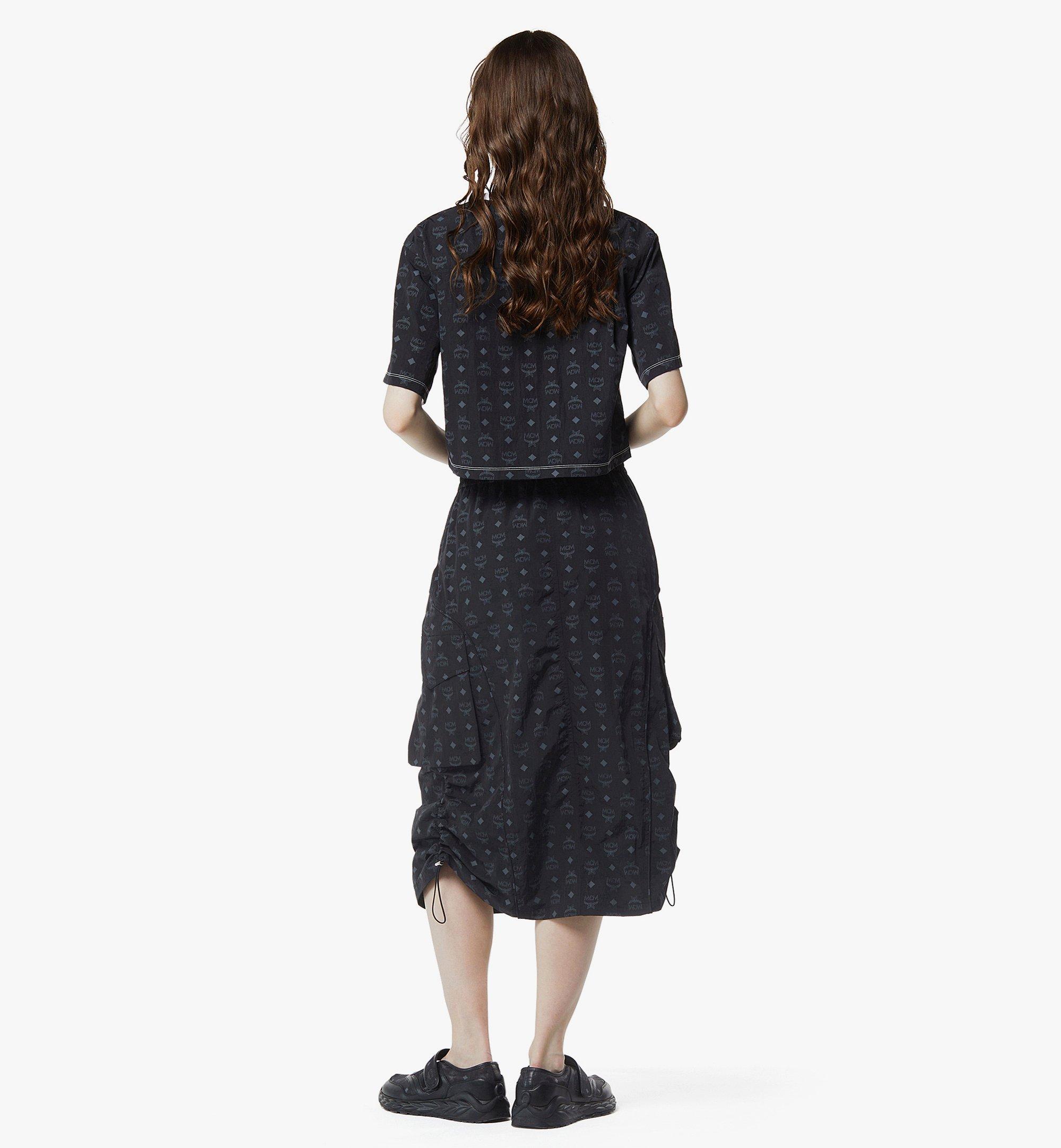 Large Monogram Midi Skirt in ECONYL® Black | MCM ®US