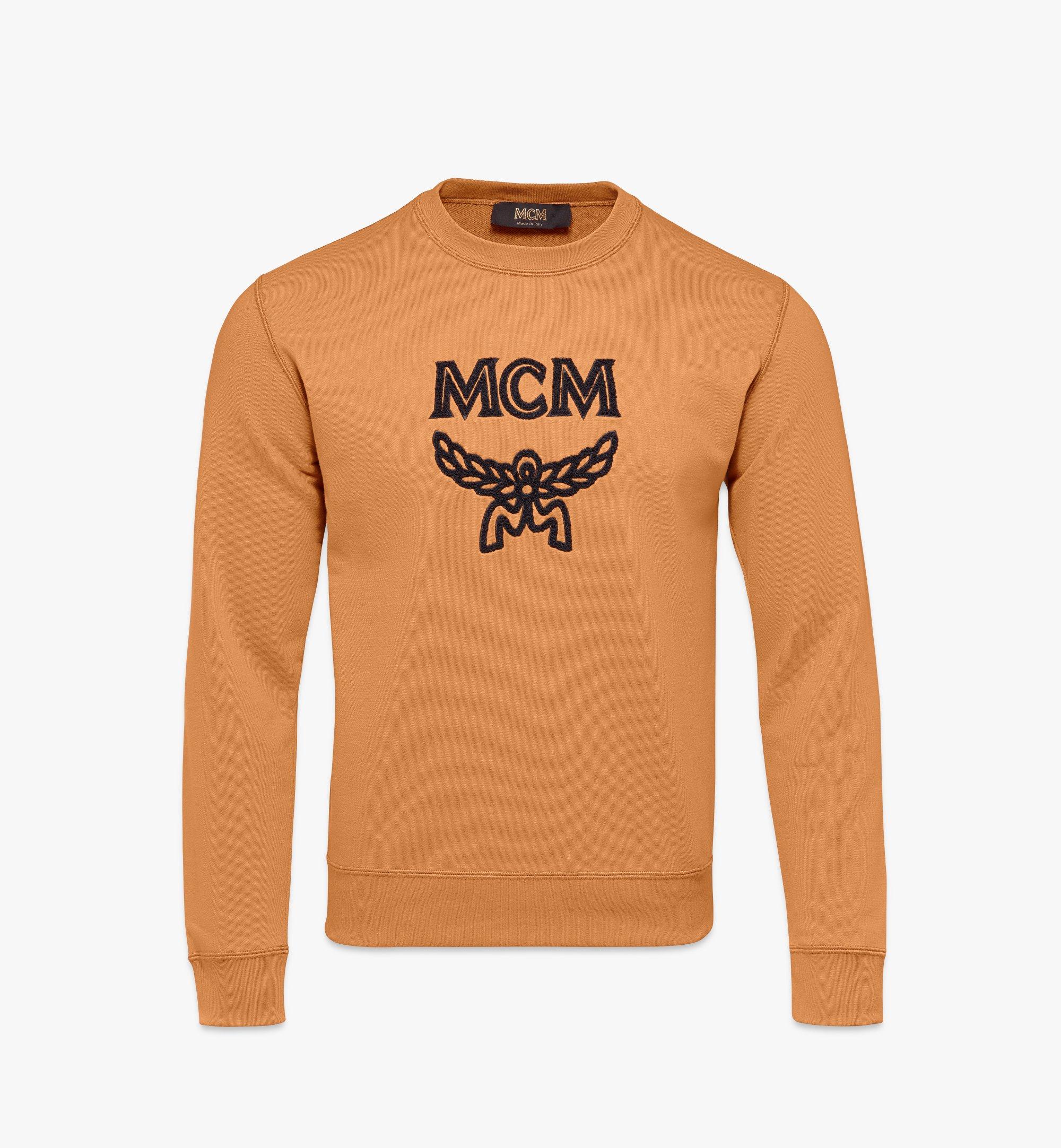 Large Men's Classic Logo Sweater White | MCM ®UK