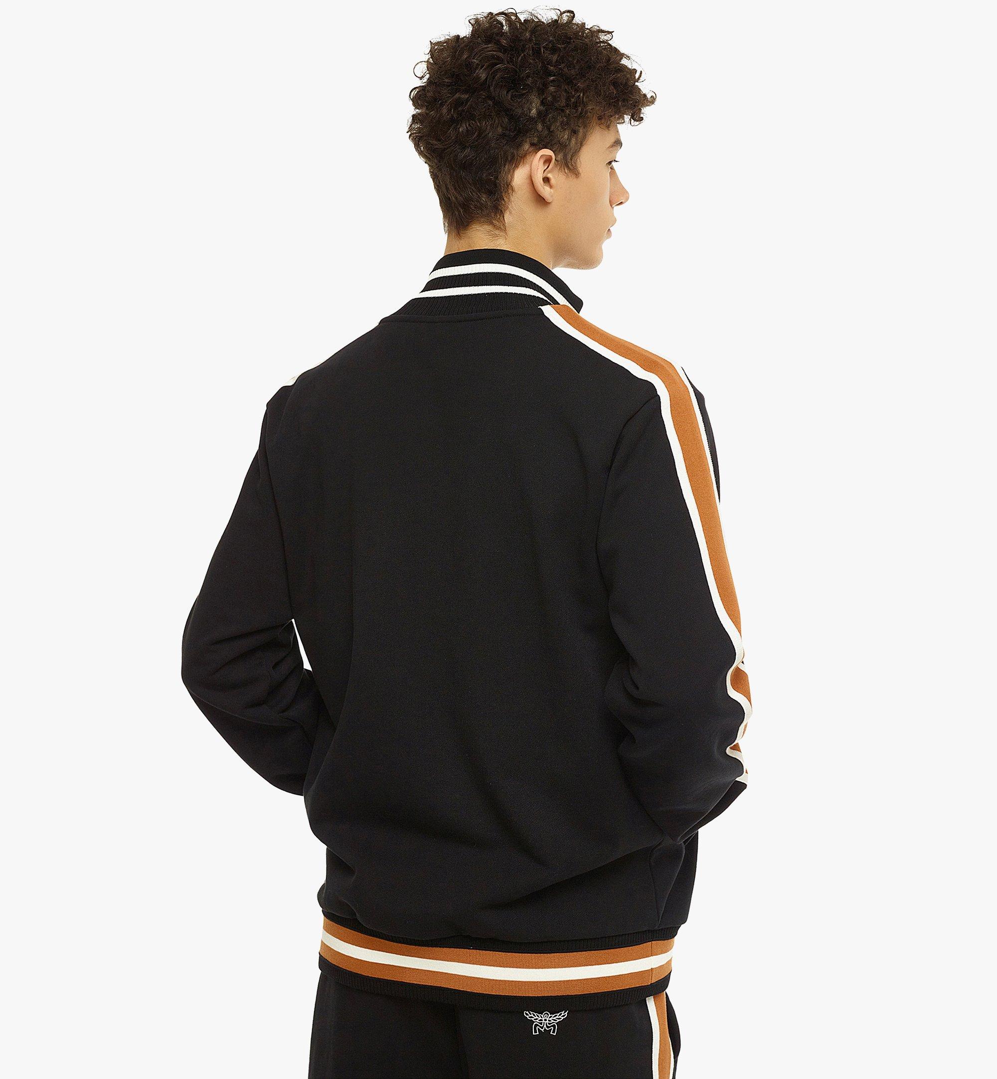 Large Men’s Classic Logo Track Jacket in Organic Cotton Black | MCM ®CN