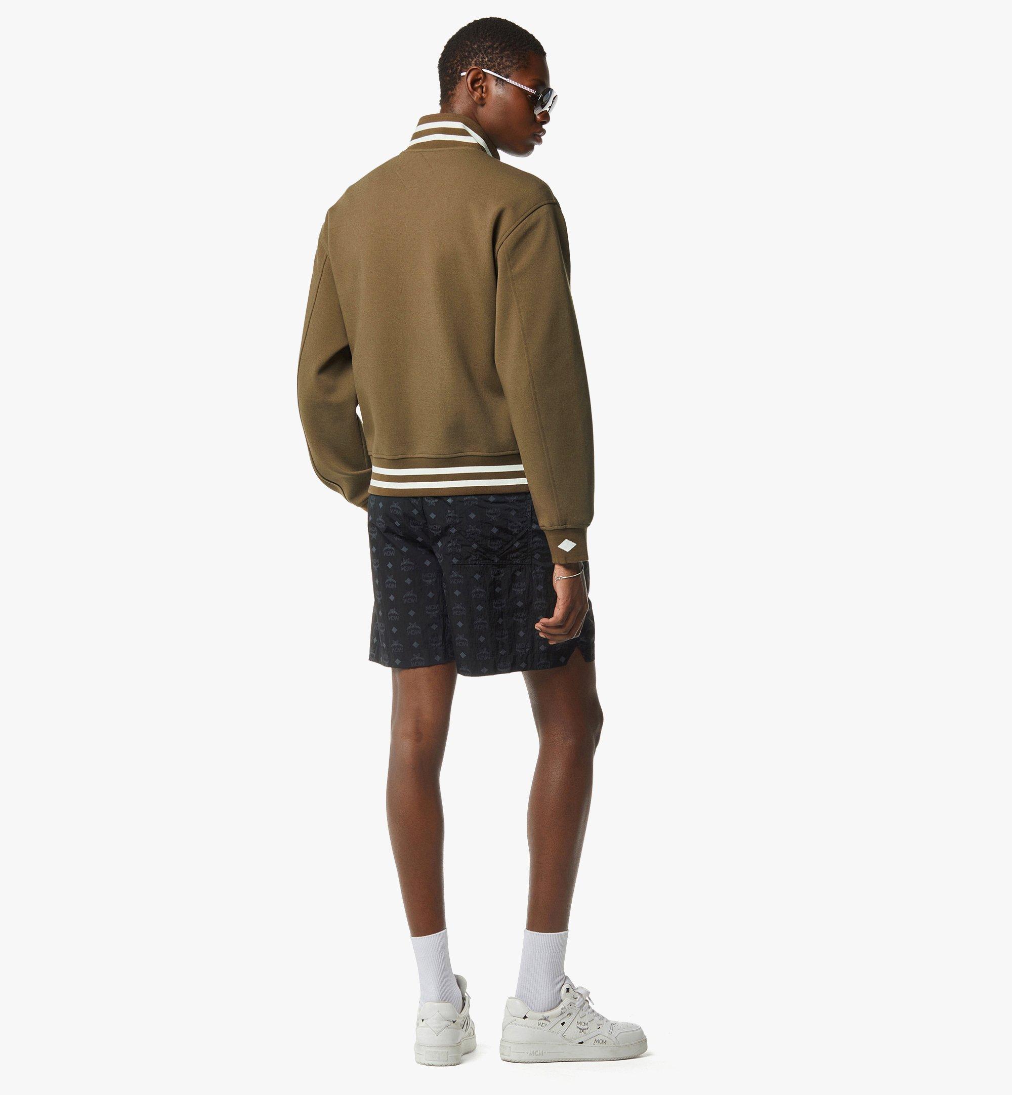 Small Essential Logo Ponte Track Jacket Beige | MCM ®SG