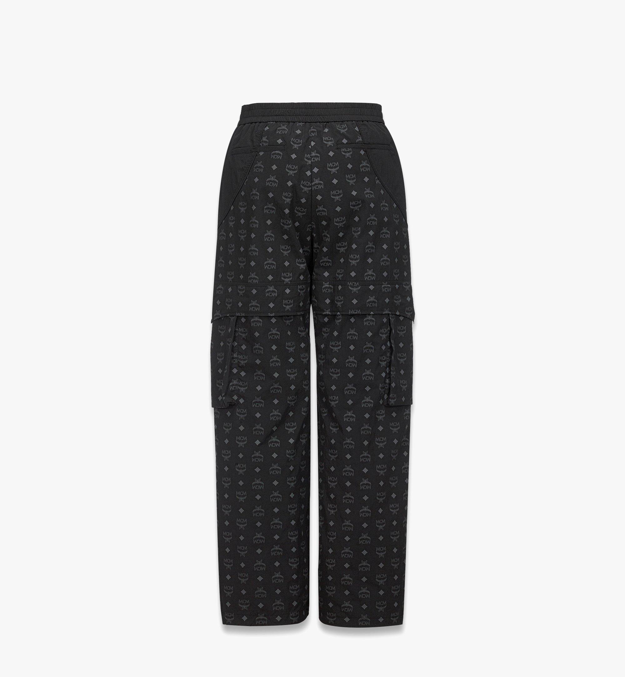 Small Monogram Cargo Pants in ECONYL® Black | MCM ®US