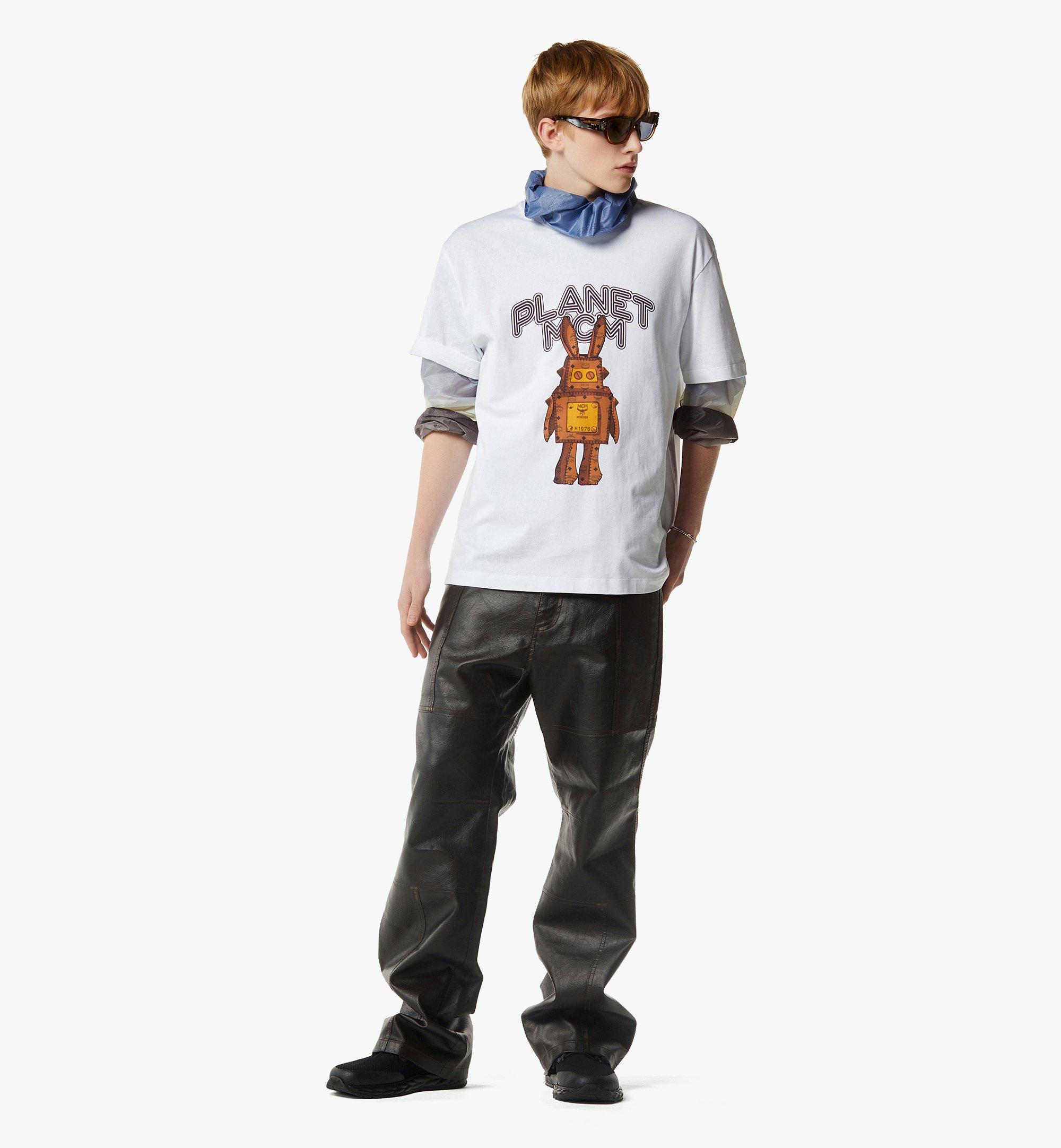 Small Planet MCM Rabot Tシャツ - オーガニックコットン White | MCM ®JP