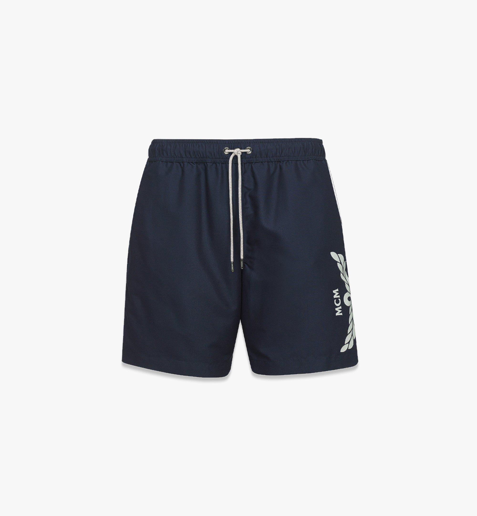 X-Large Logo Swim Trunks Blue | MCM ®US