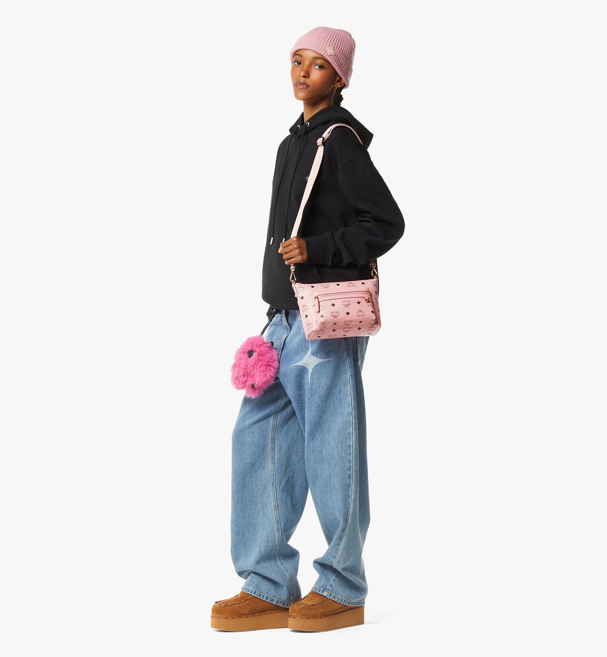 Small Aren Crossbody in Visetos Pink | MCM ®US