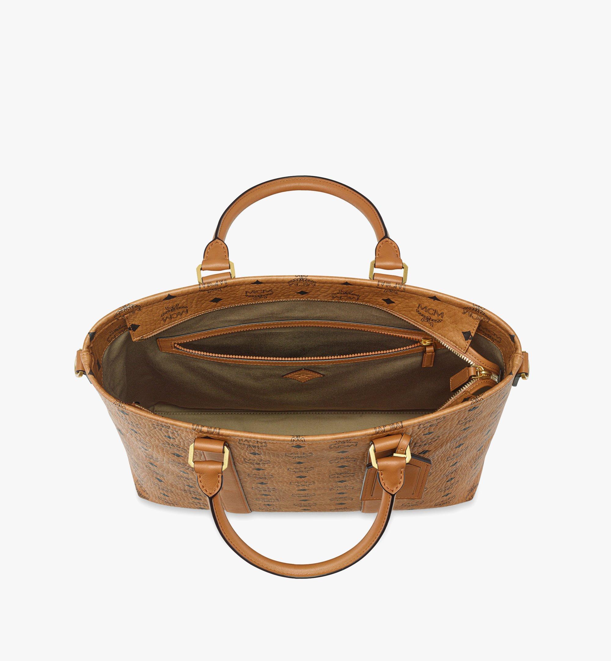Large Aren Tote in Visetos Cognac | MCM ®HK