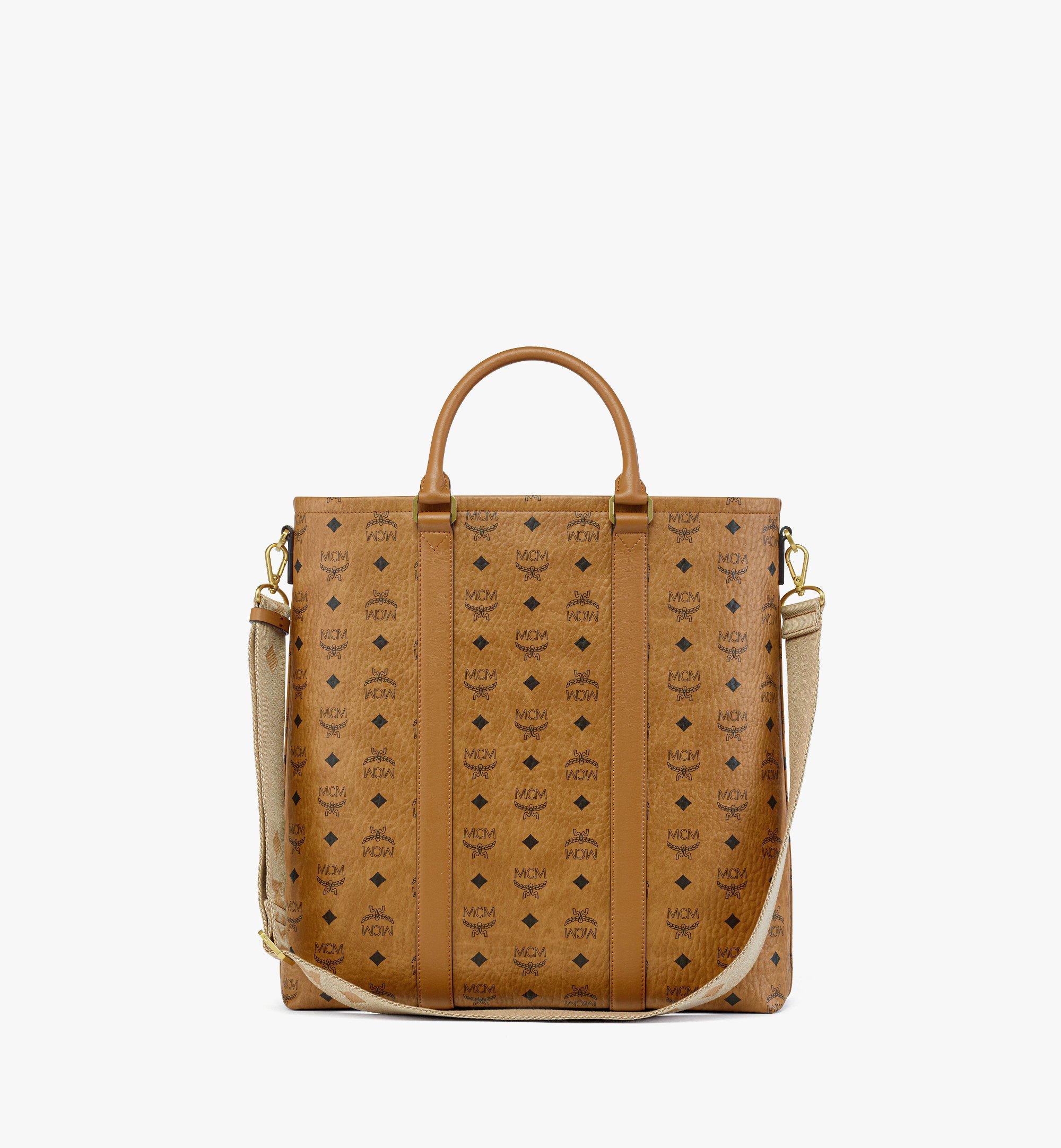 Large Aren Tote in Visetos Cognac | MCM ®HK