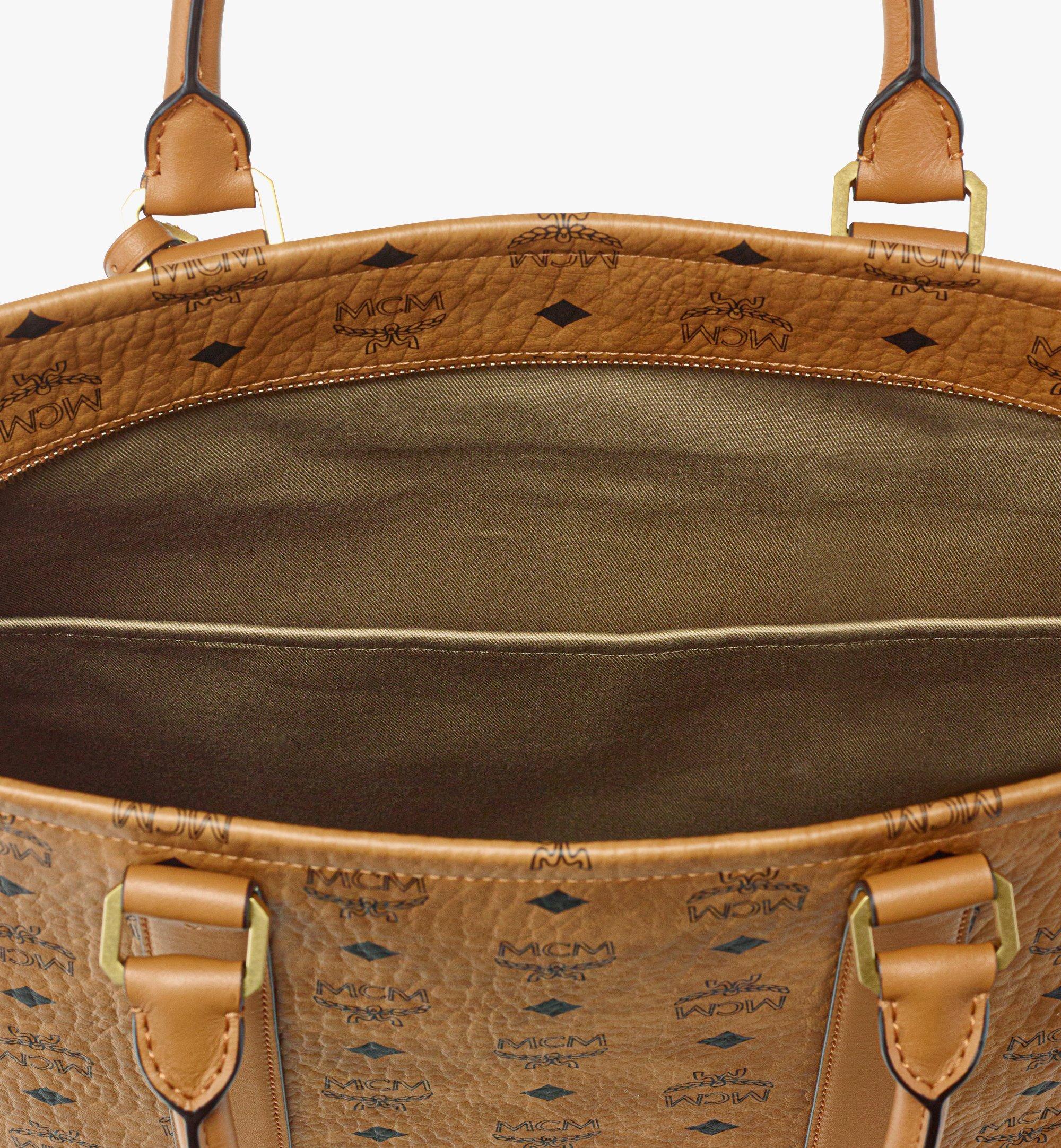 Large Aren Tote in Visetos Cognac | MCM ®HK