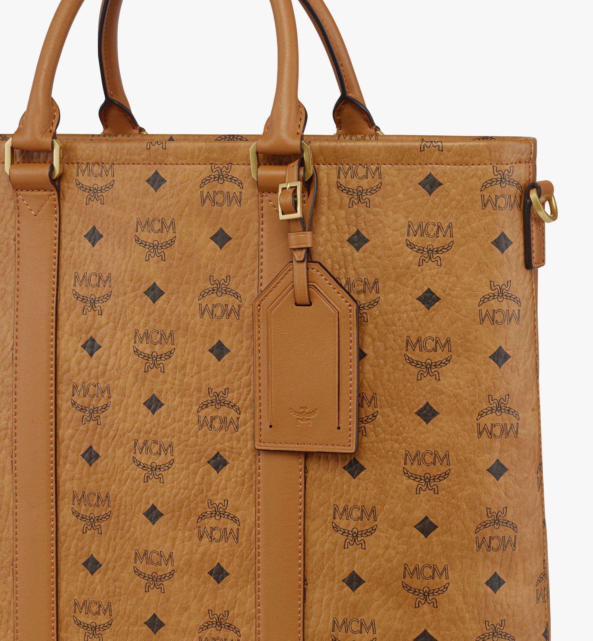 Large Aren Tote in Visetos Cognac | MCM ®HK