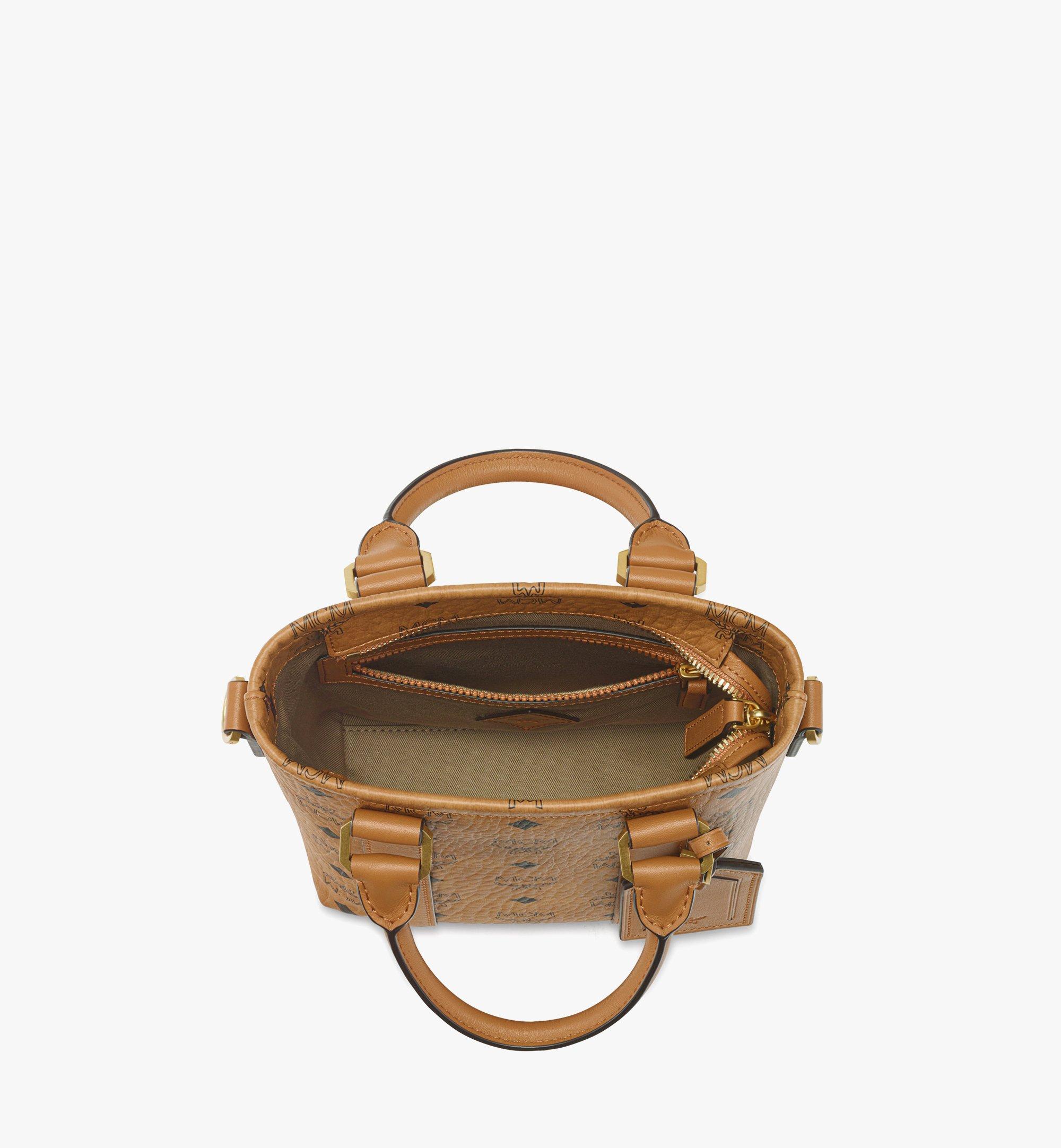 Mini Aren Tote in Visetos Cognac | MCM ®US