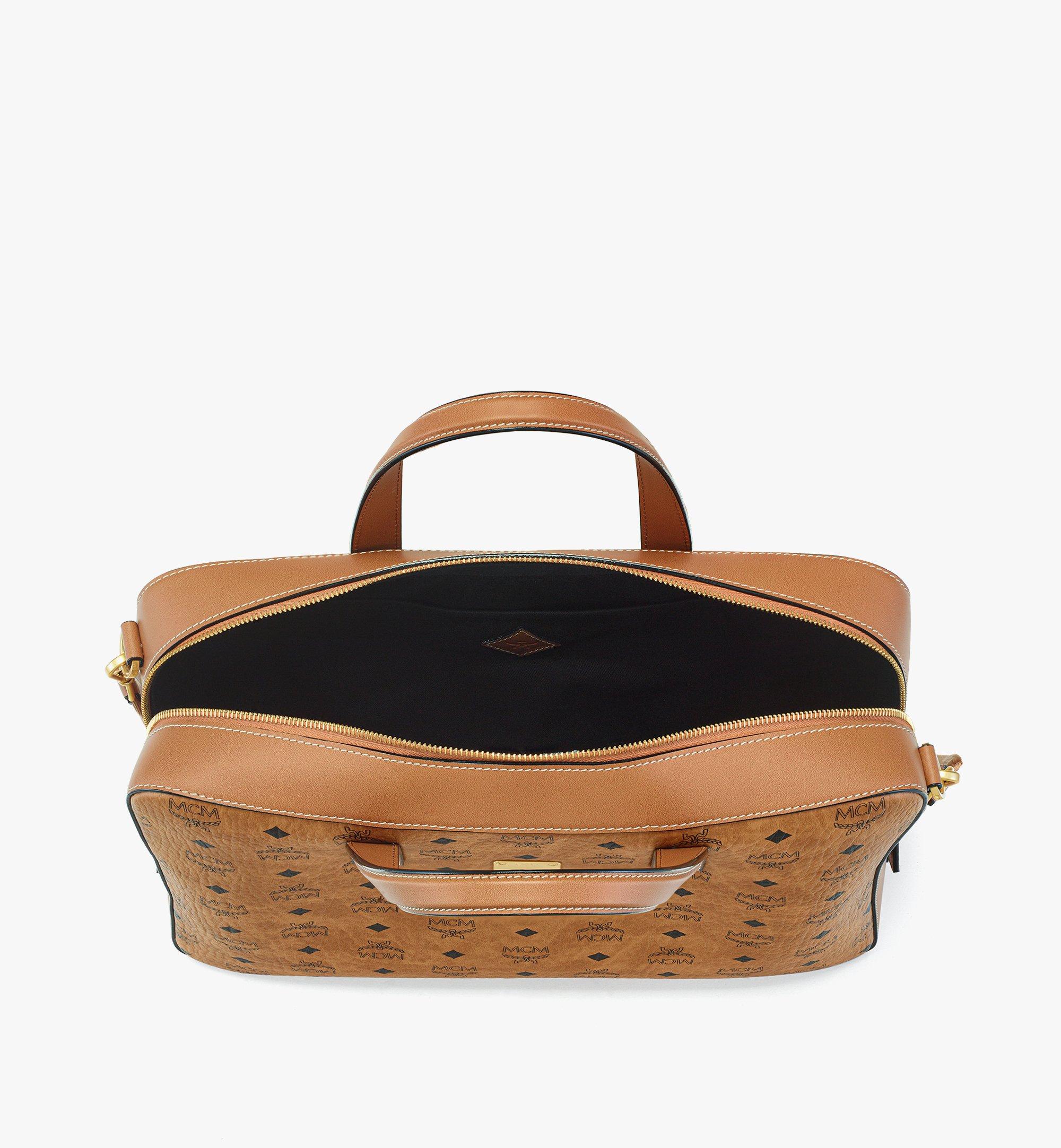 Large Aren Tote in Visetos Leather Mix Cognac | MCM ®US