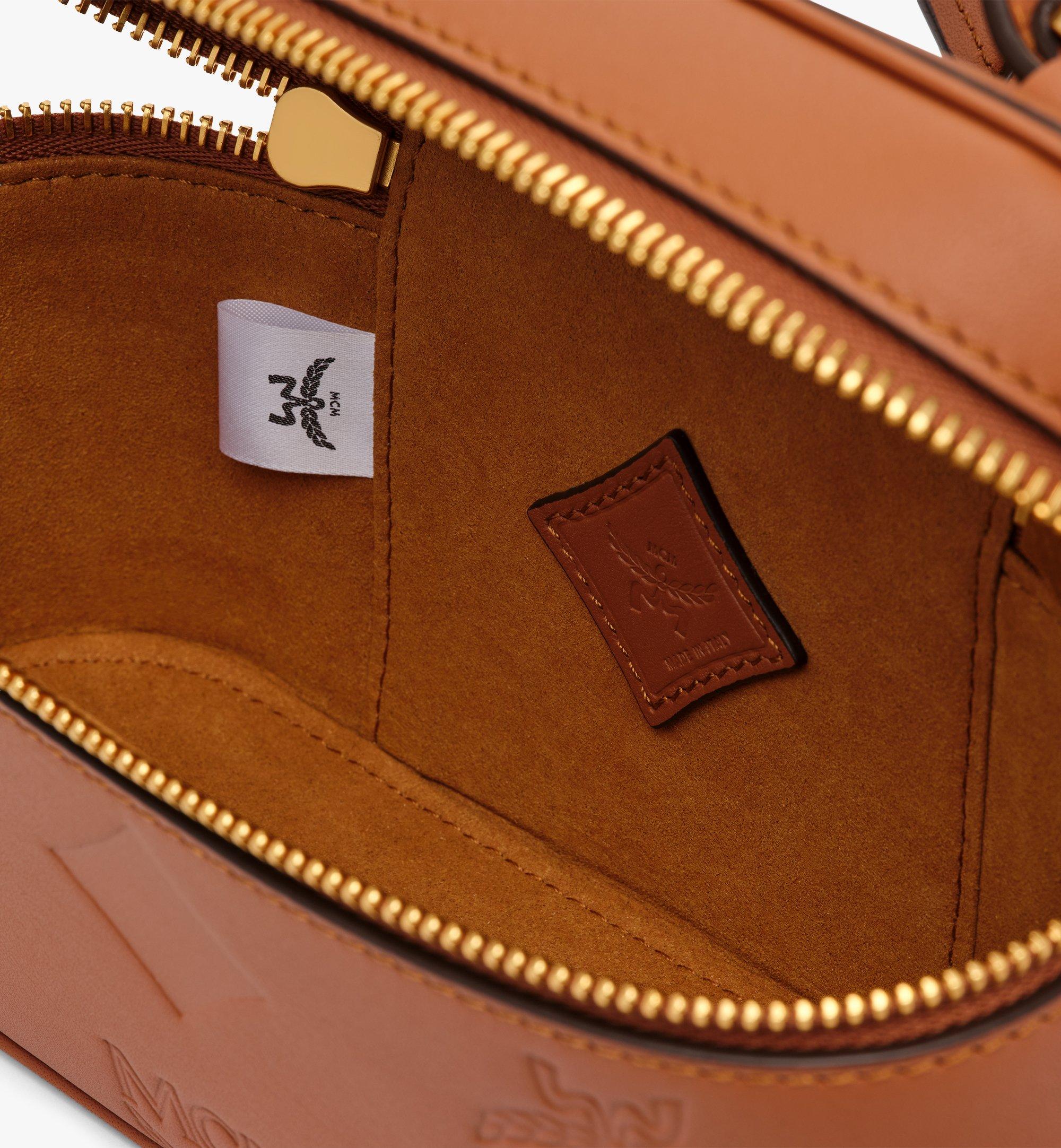 Mini Aren Vanity Case in Maxi Monogram Leather Brown | MCM ®US