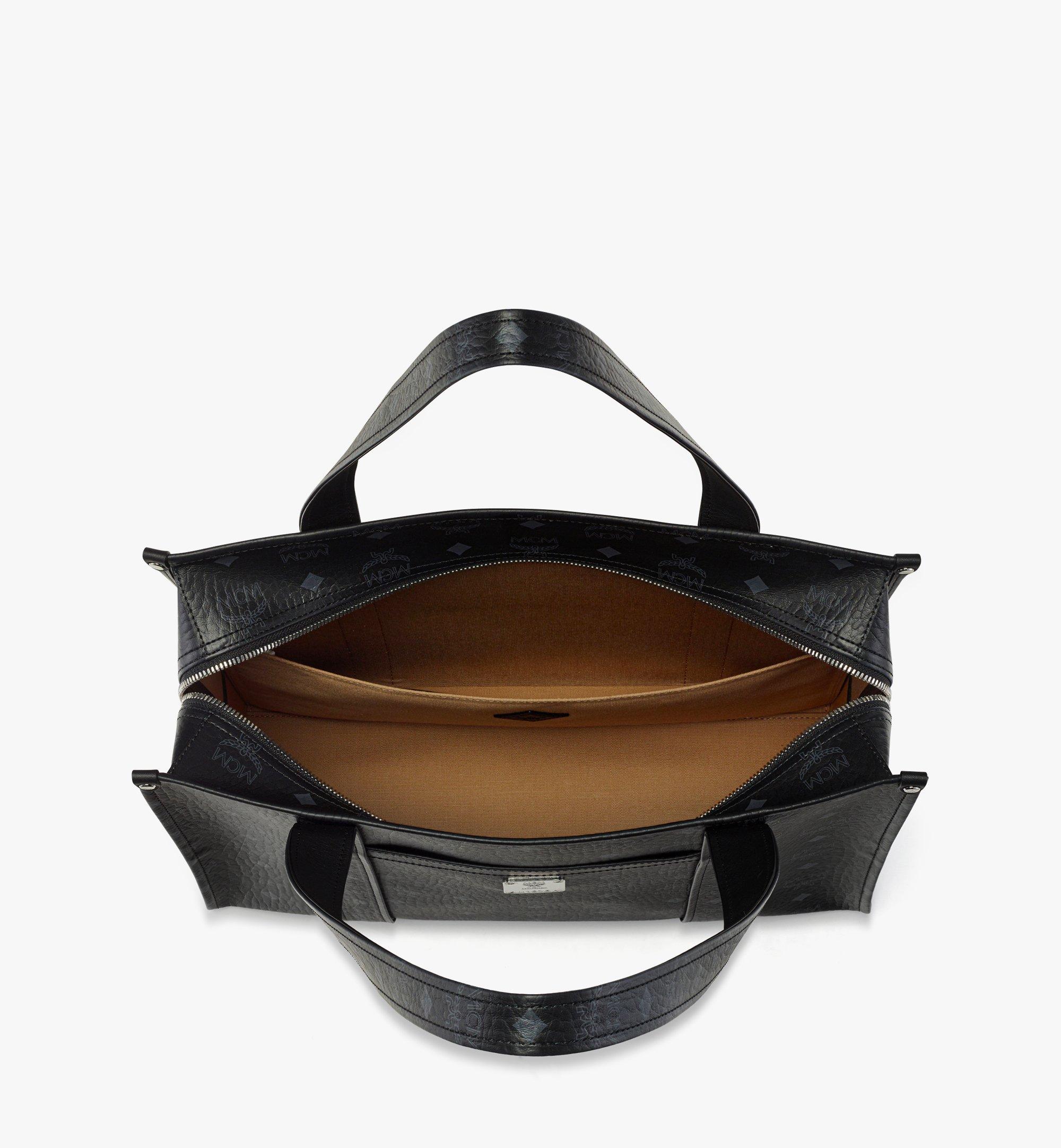 Large Aren School Bag Tote in Visetos Black | MCM ®US