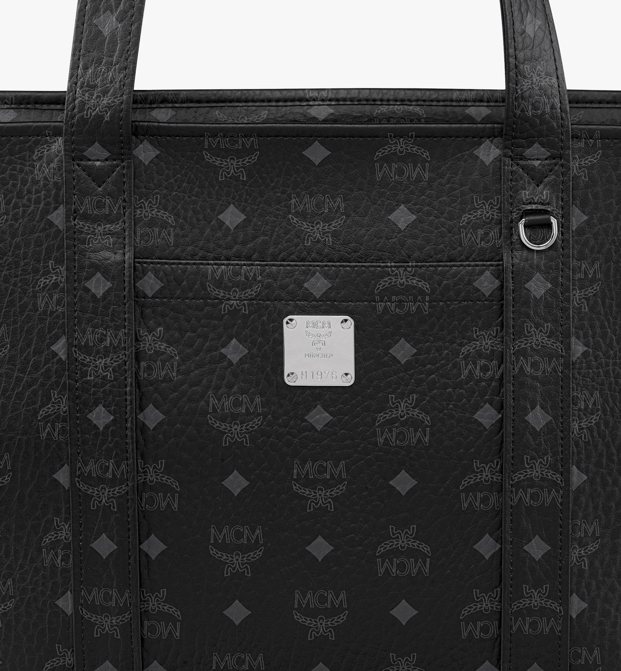 Large Aren School Bag Tote in Visetos Black | MCM ®US