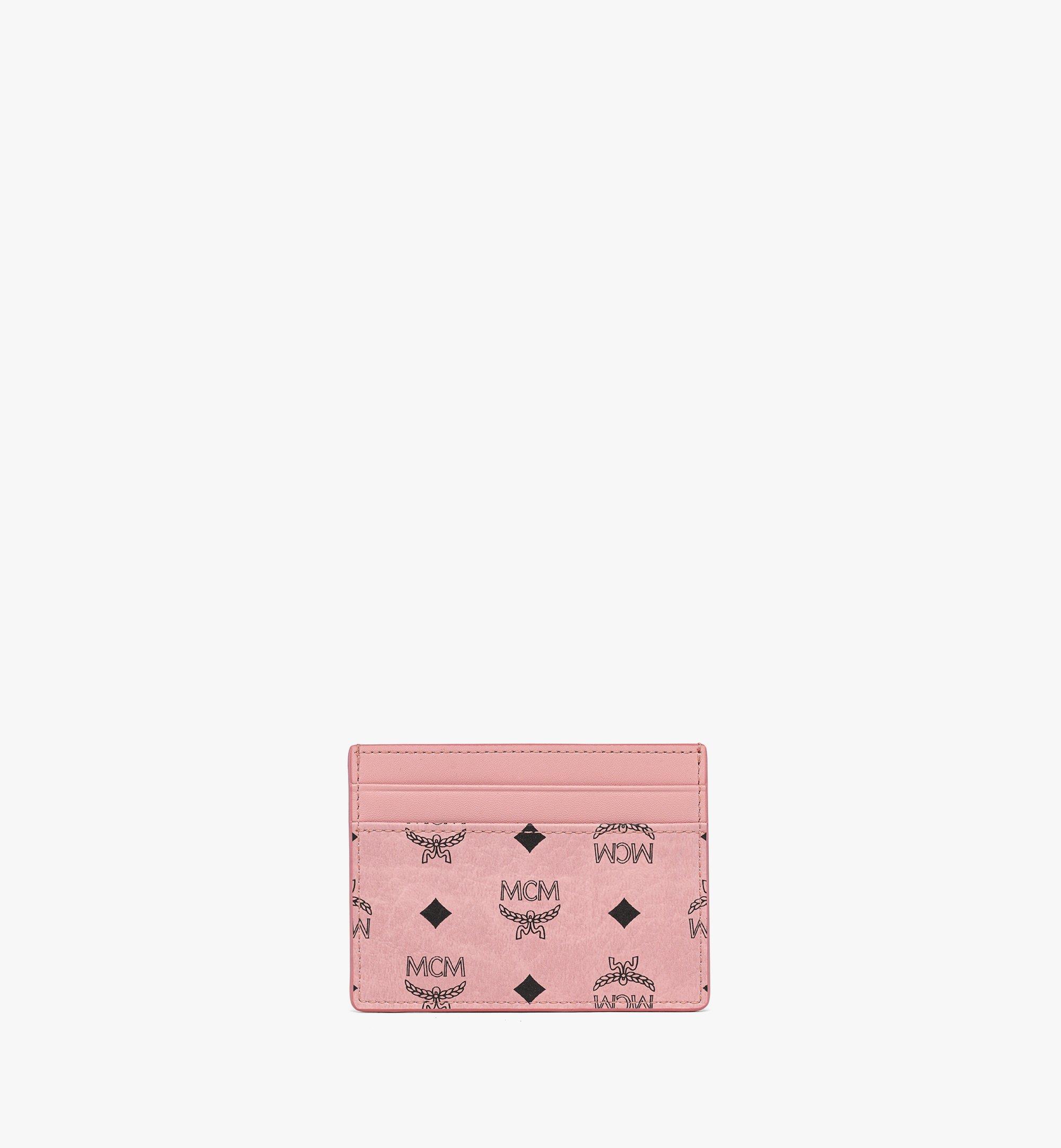 Mini Aren Card Case in Visetos Pink | MCM ®HK