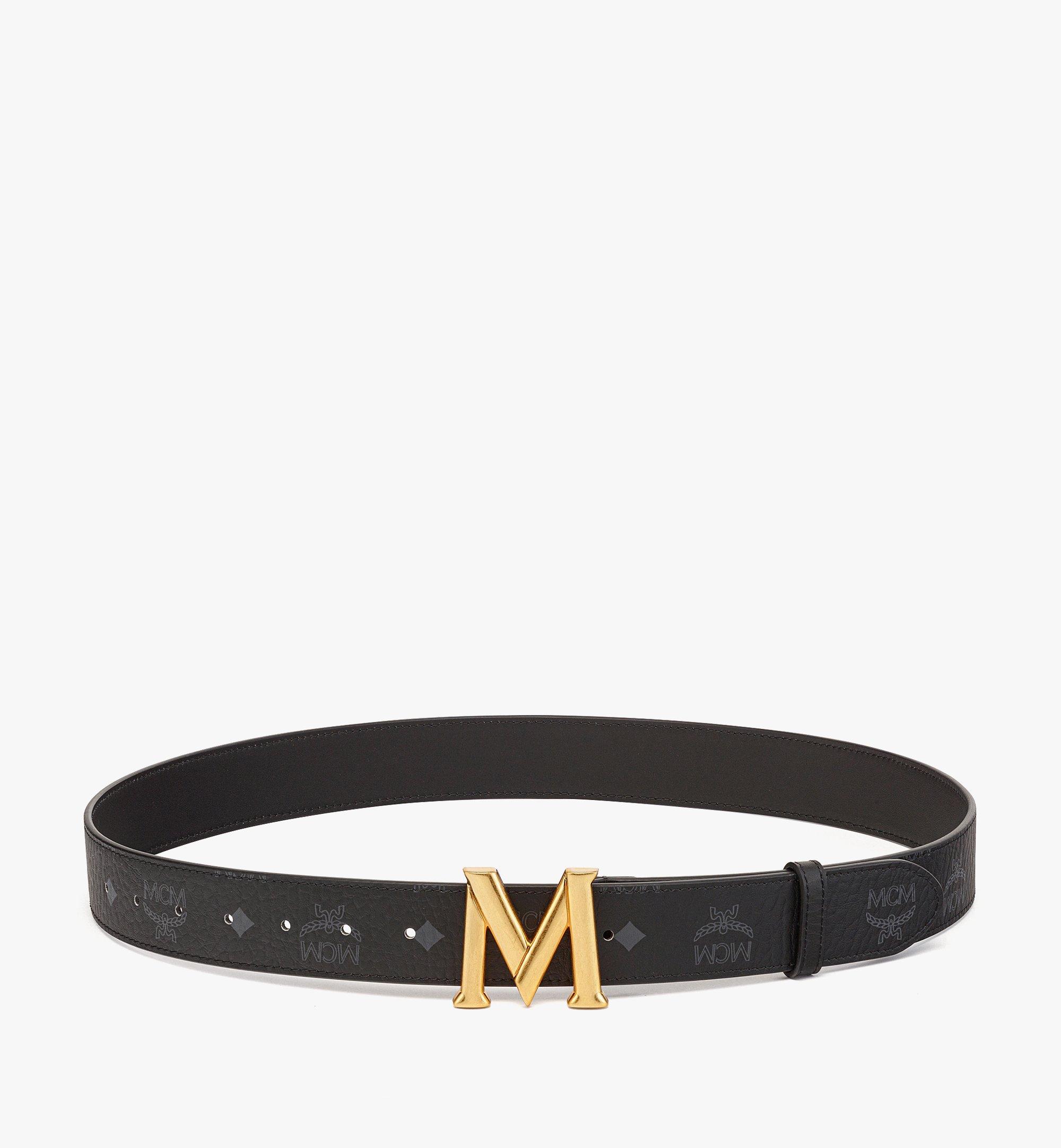 Men's Designer Belts | Luxury Leather Reversible Belts | MCM® UK