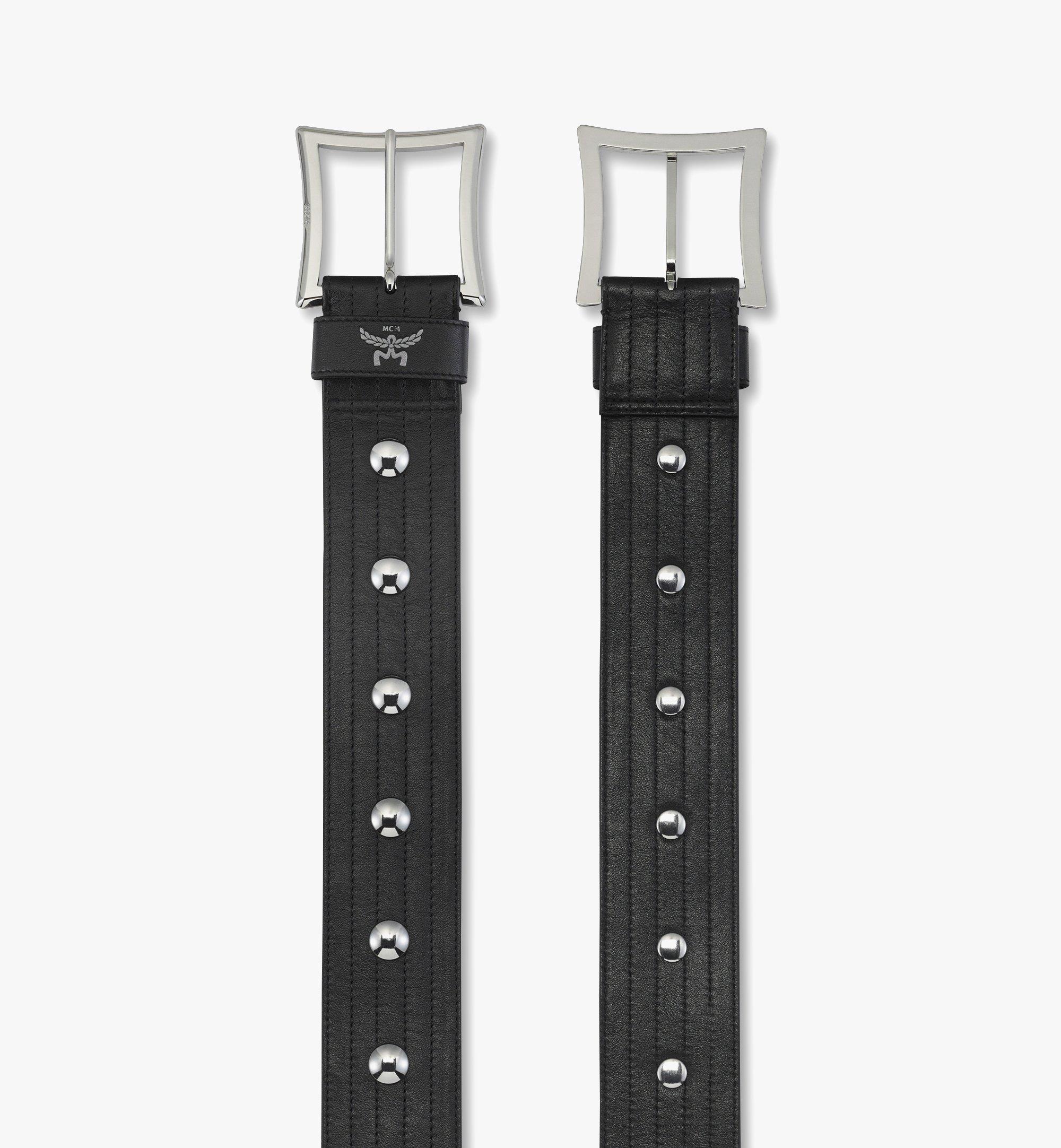 One Size Aren 2" Belt in Galactic Gala Leather Black | MCM ®MY