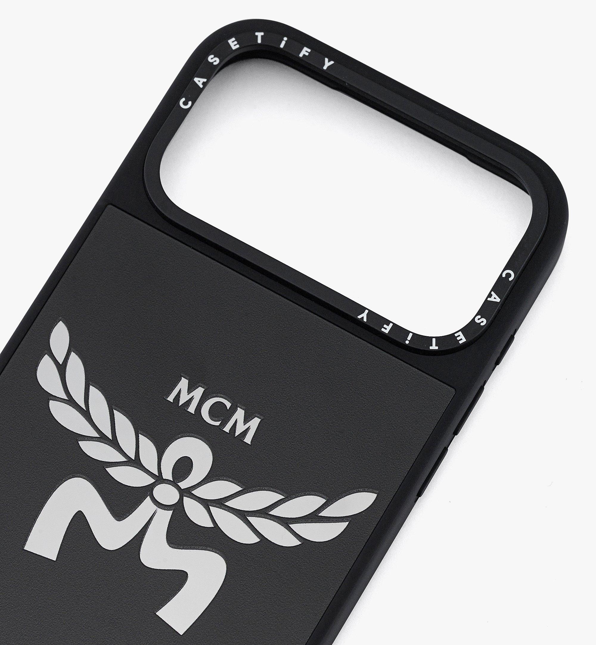 One Size iPhone 17 Pro Max MCM X CASETiFY Logo Mirror iPhone Case Black ...