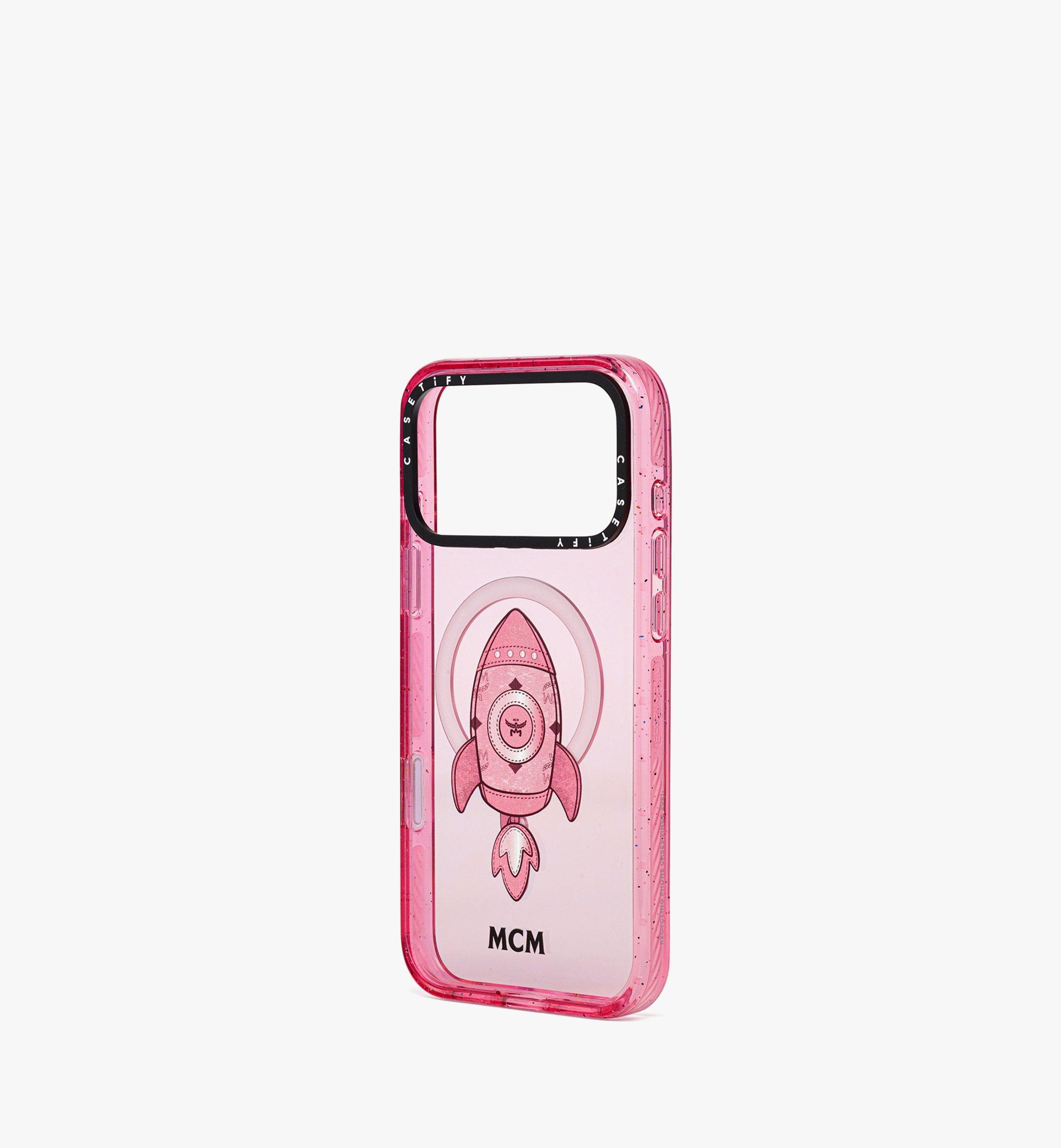 One Size MCM X CASETiFY Rocket Impact iPhone Case Pink | MCM ®MY