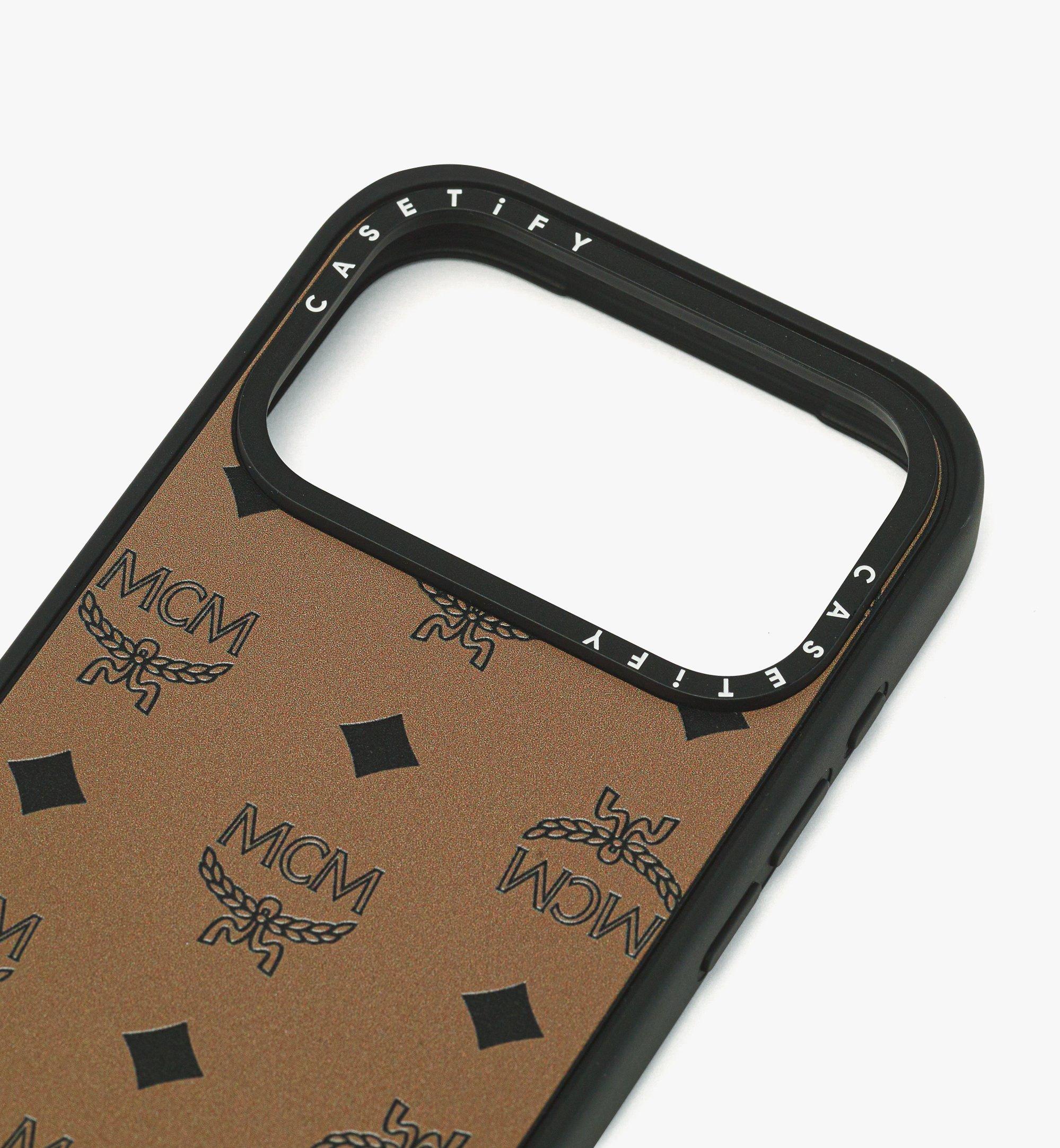 One Size iPhone 17 Pro MCM X CASETiFY Monogram Impact iPhone Case ...