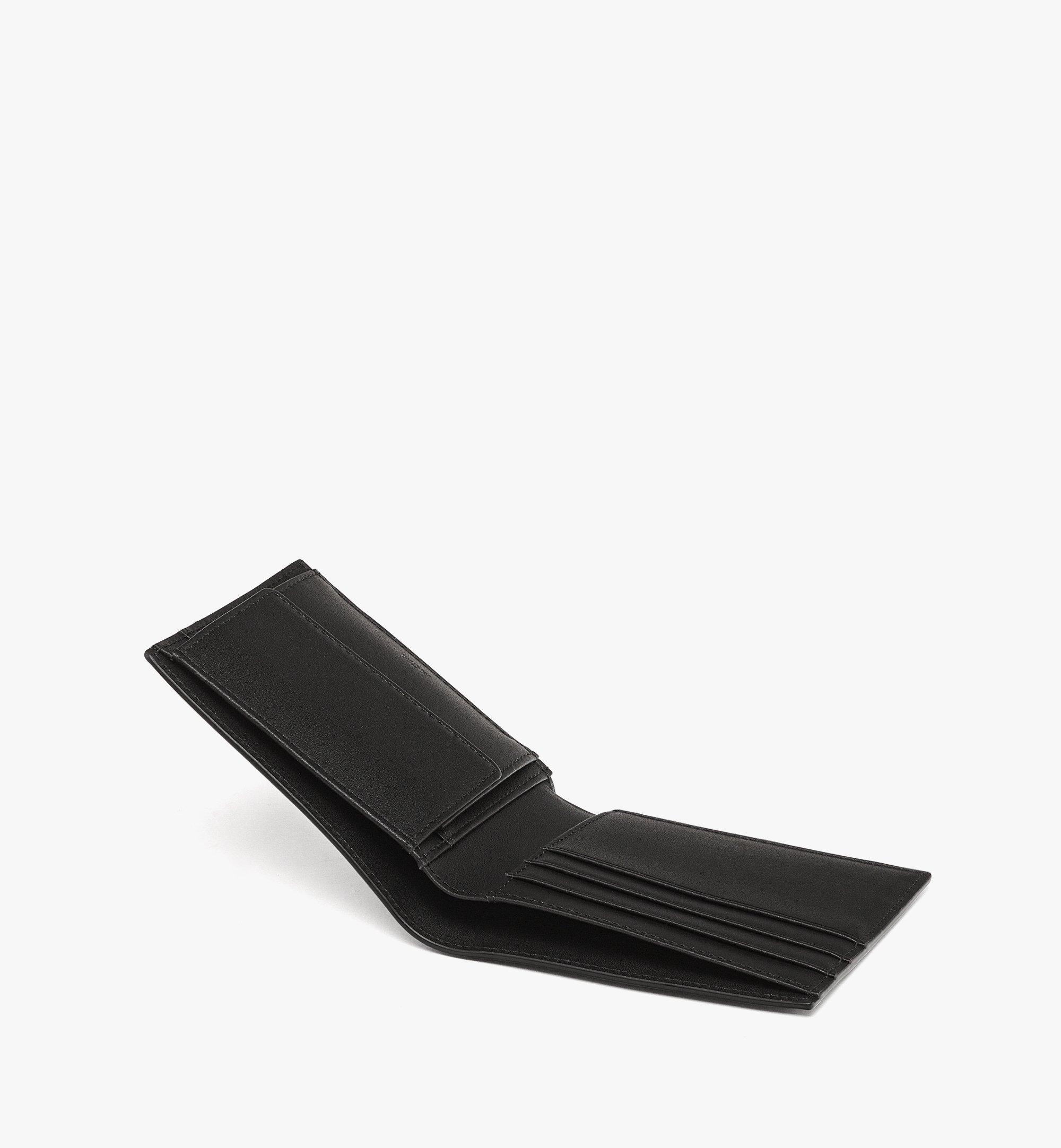 Small Diamond Bifold Wallet in Spanish Calf Leather Black | MCM ®MY