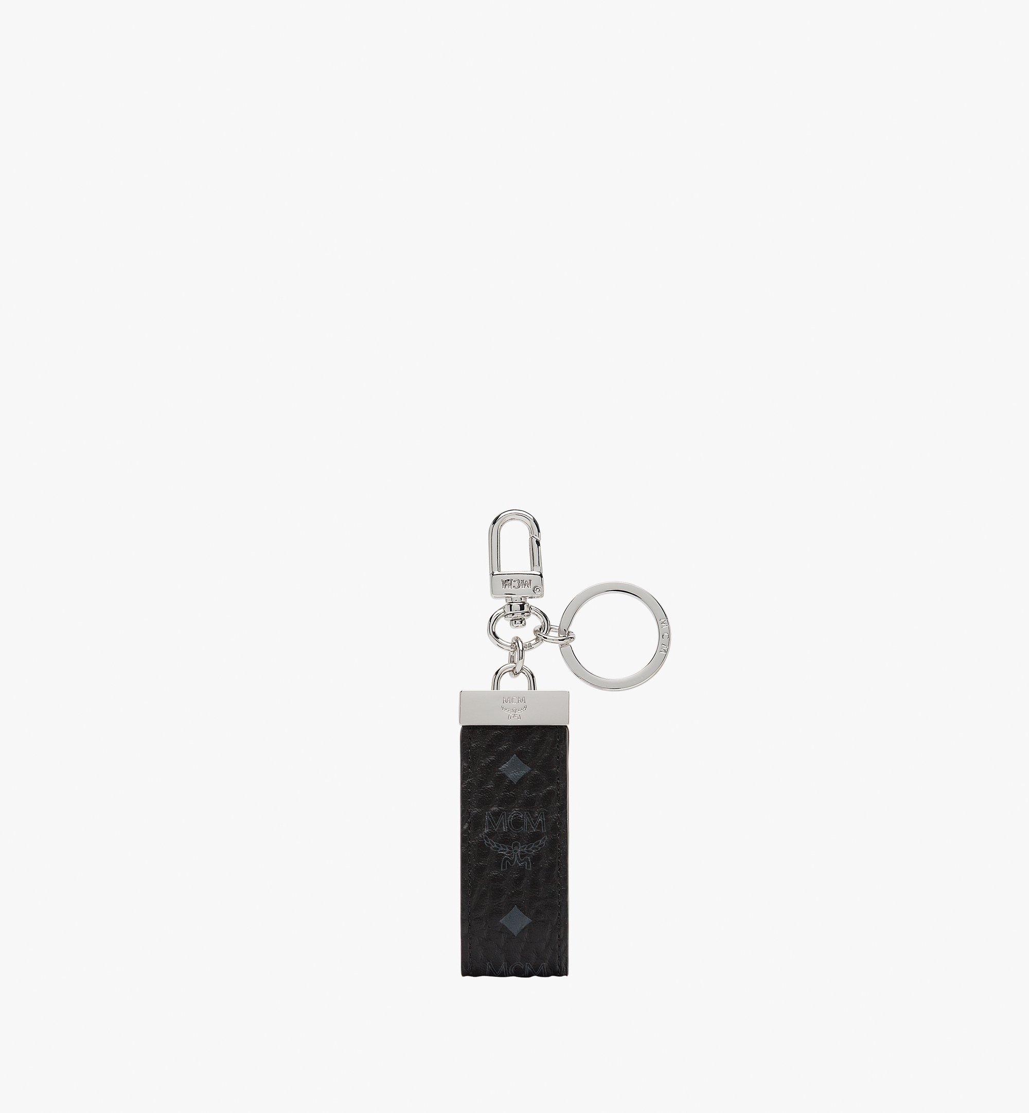 One Size Key Ring in Visetos Original Black | MCM ®MY