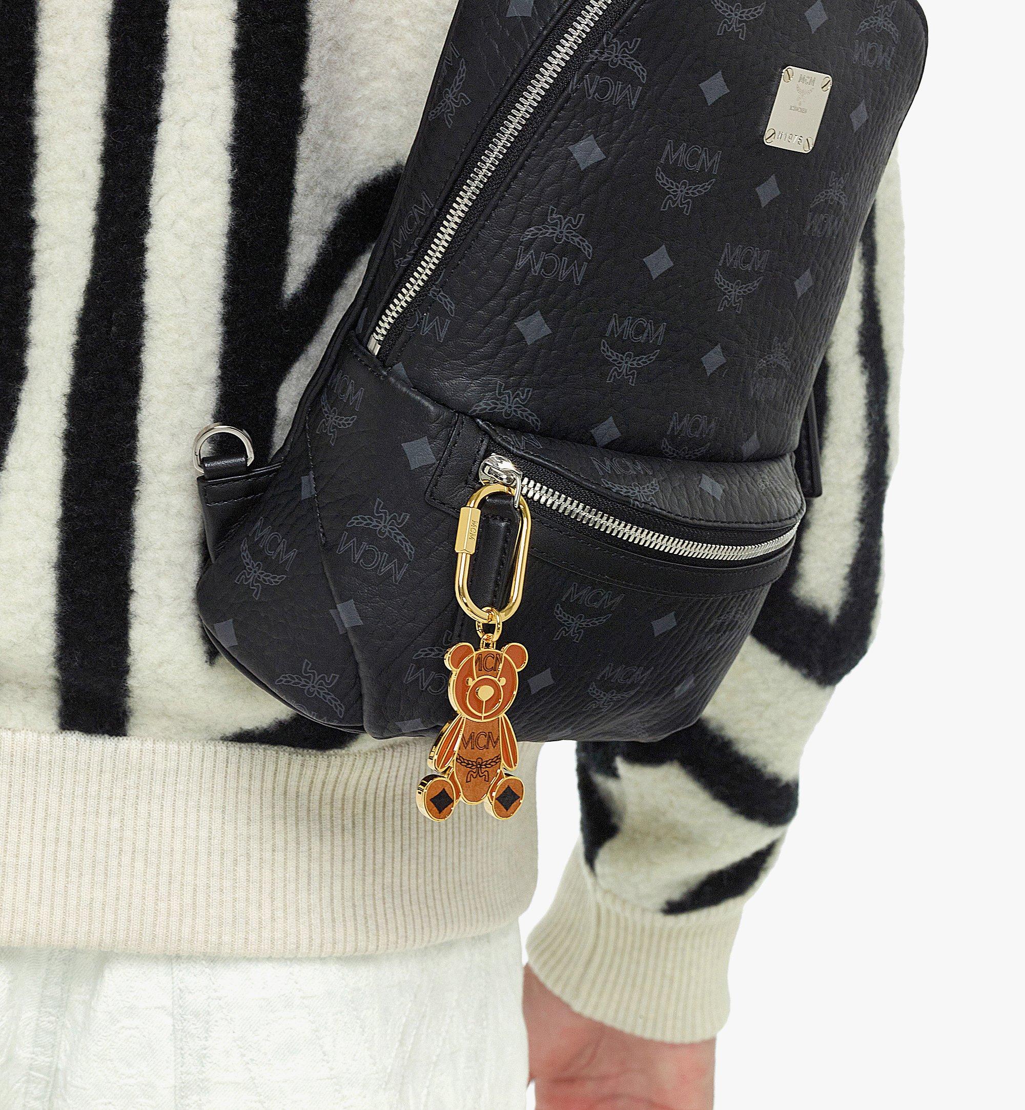 One Size Bear Metal Charm Cognac | MCM ®DE