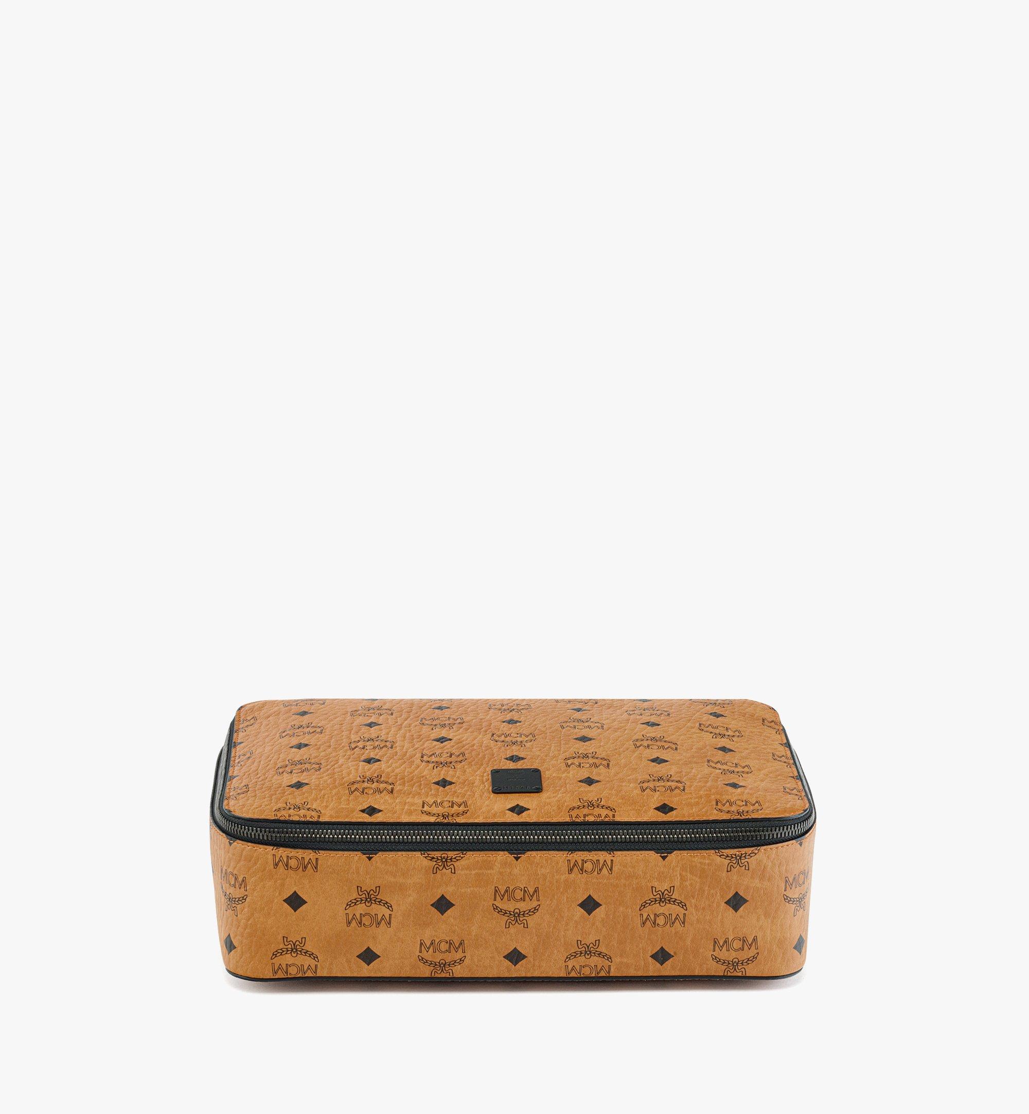 Medium Ottomar Travel Case in Visetos Cognac | MCM ®US