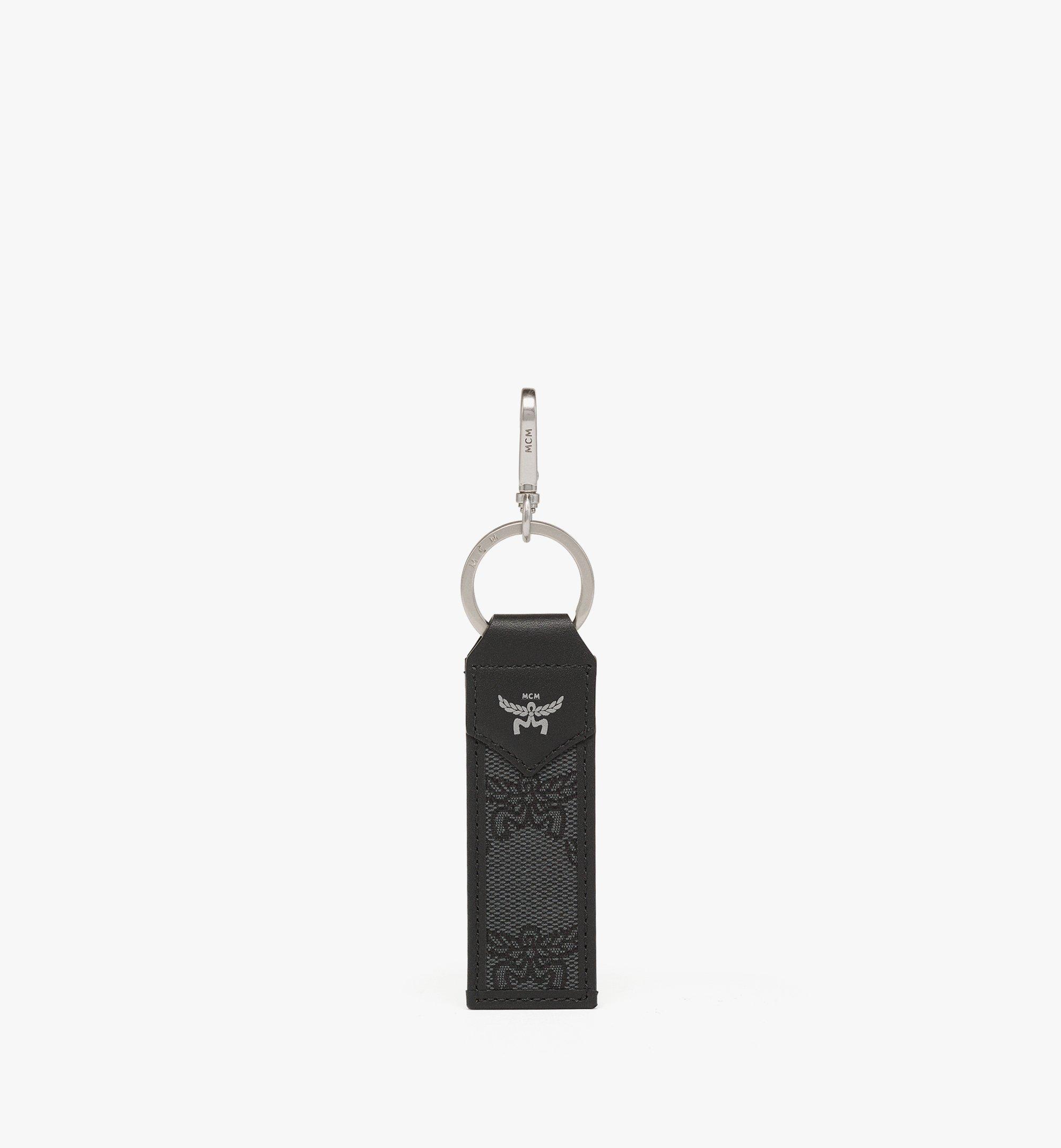 One Size Himmel Key Holder in Lauretos Jacquard Grey | MCM ®SE
