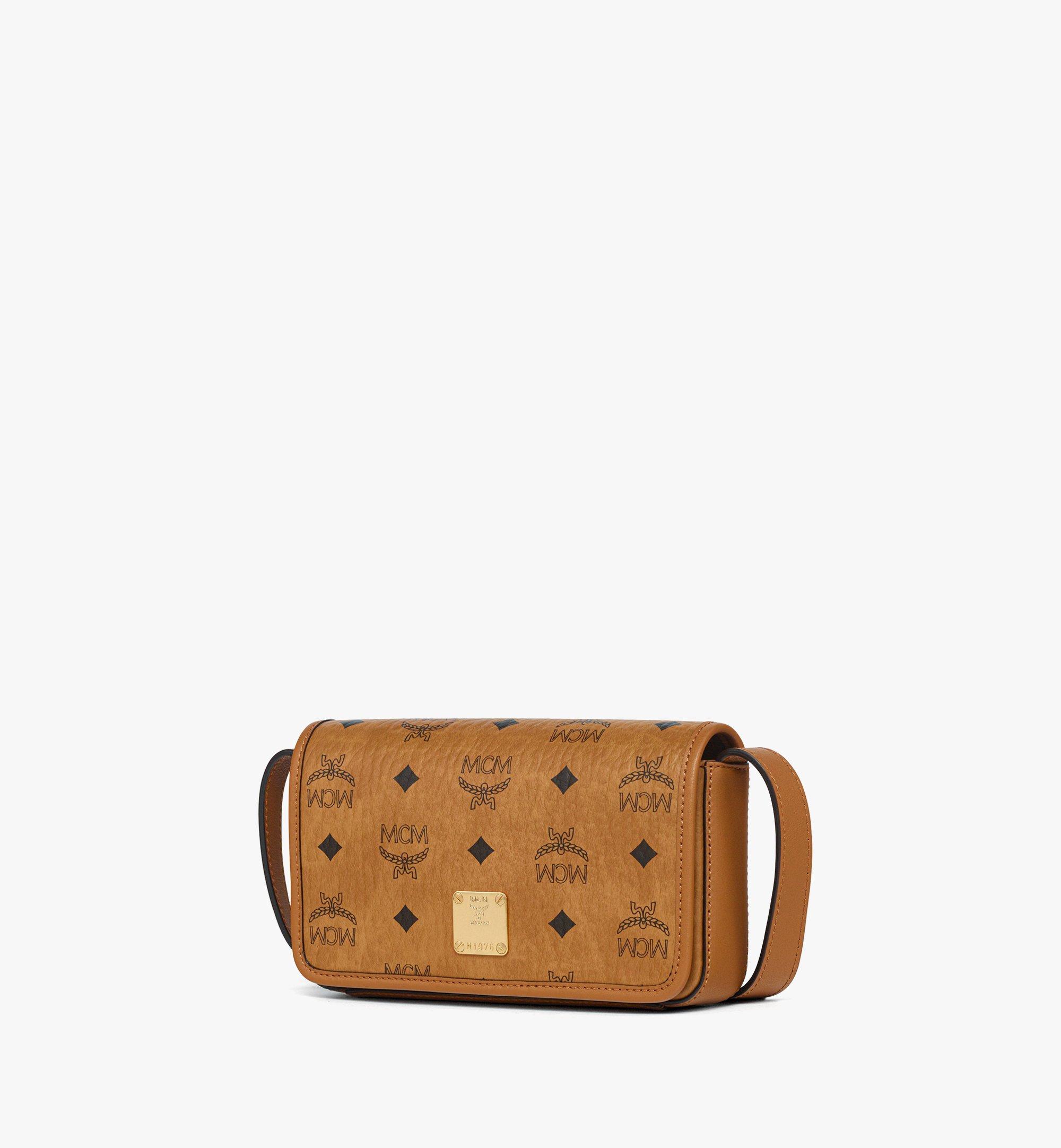 Small Aren Phone Lanyard in Visetos Cognac | MCM ®TH