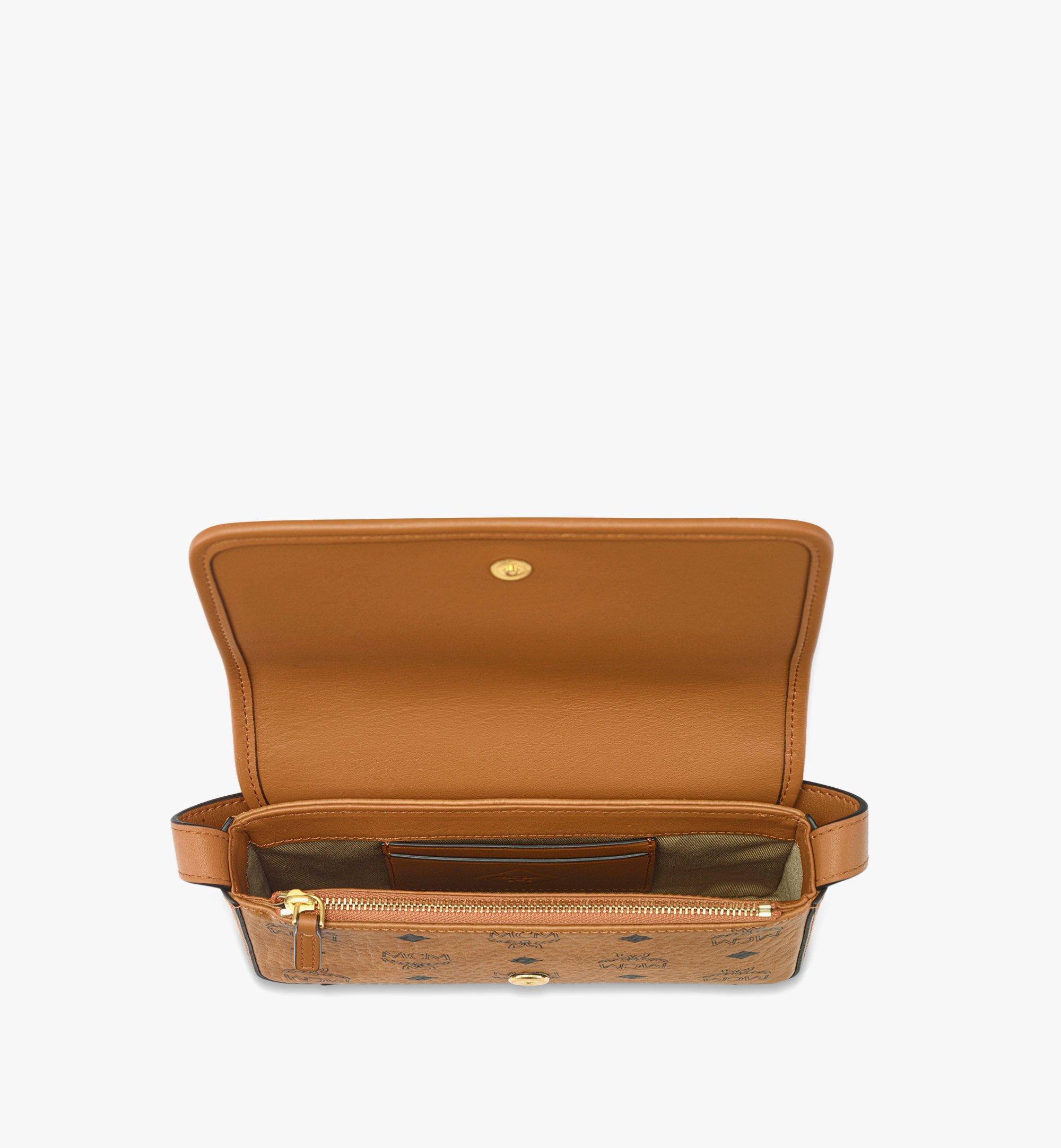 Small Aren Phone Lanyard in Visetos Cognac | MCM ®TH