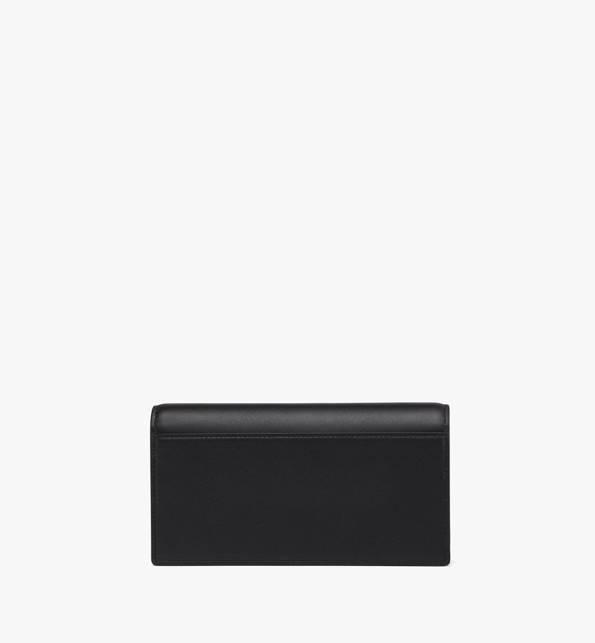 Large Diamond Chain Wallet in Spanish Calf Leather 黑色 | MCM ®TW