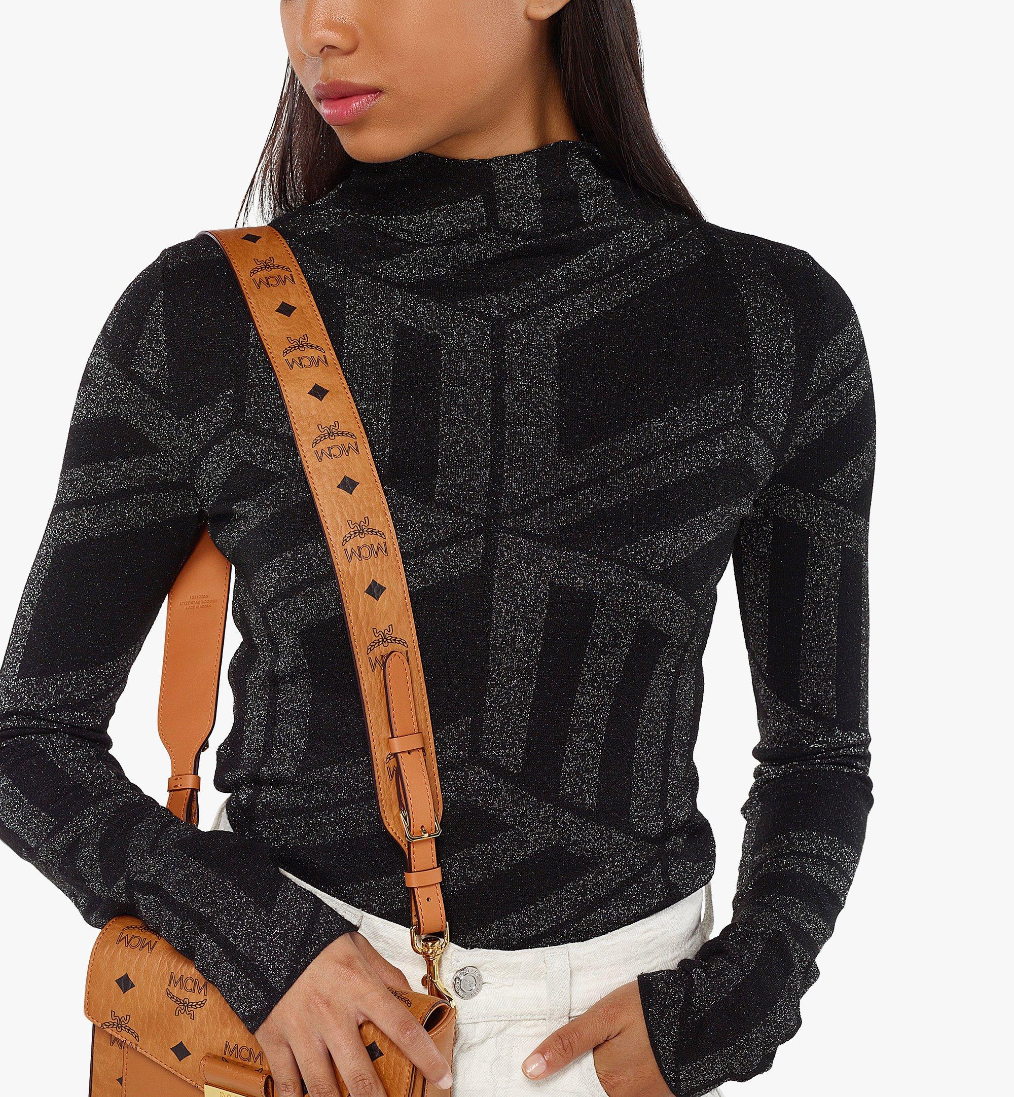 One Size Aren Shoulder Strap in Visetos Cognac | MCM ®CZ