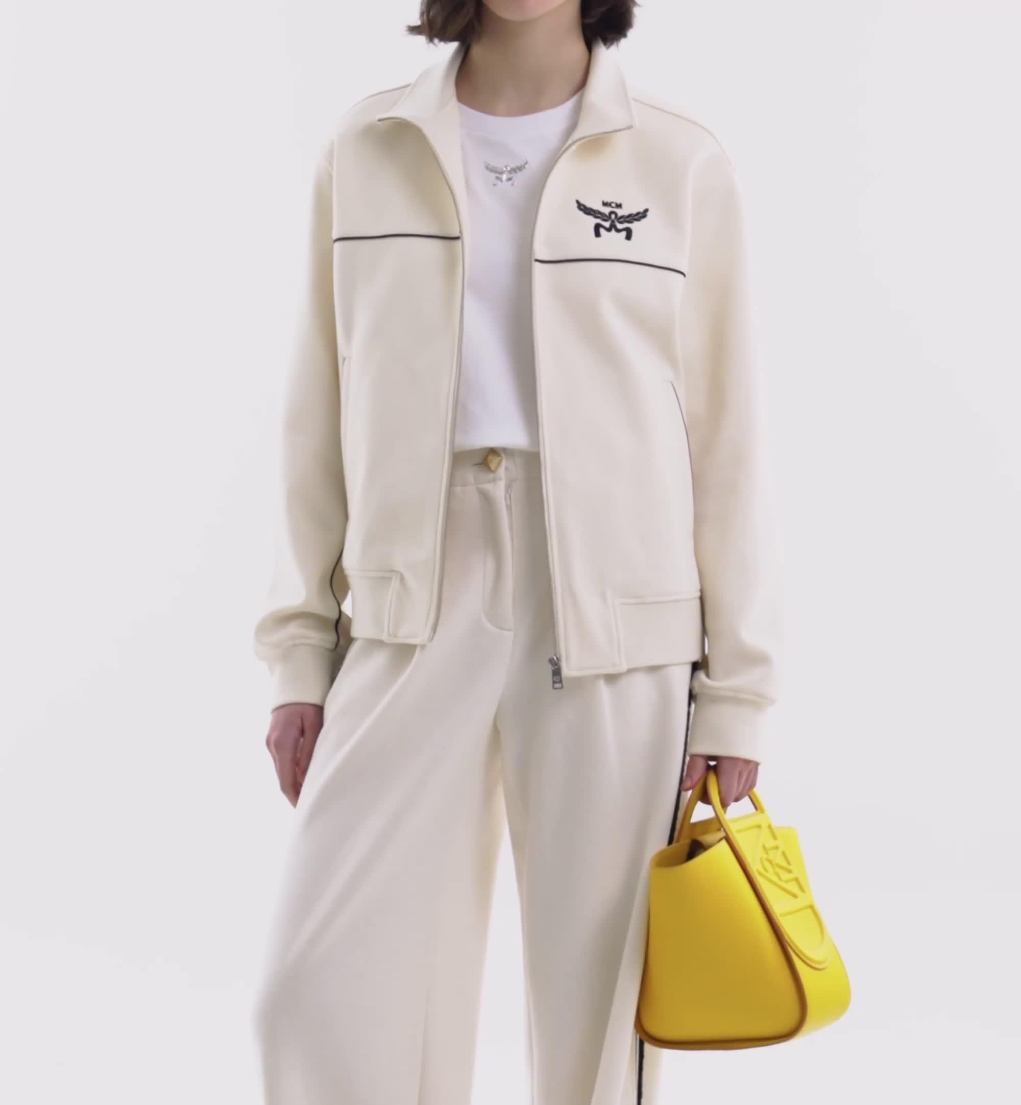 Mini Mode Travia 스페니쉬 나파 가죽 토트 옐로우 | MCM ®KR Mini Mode Travia 스페니쉬 나파 가죽 토트 옐로우 | MCM ®KR